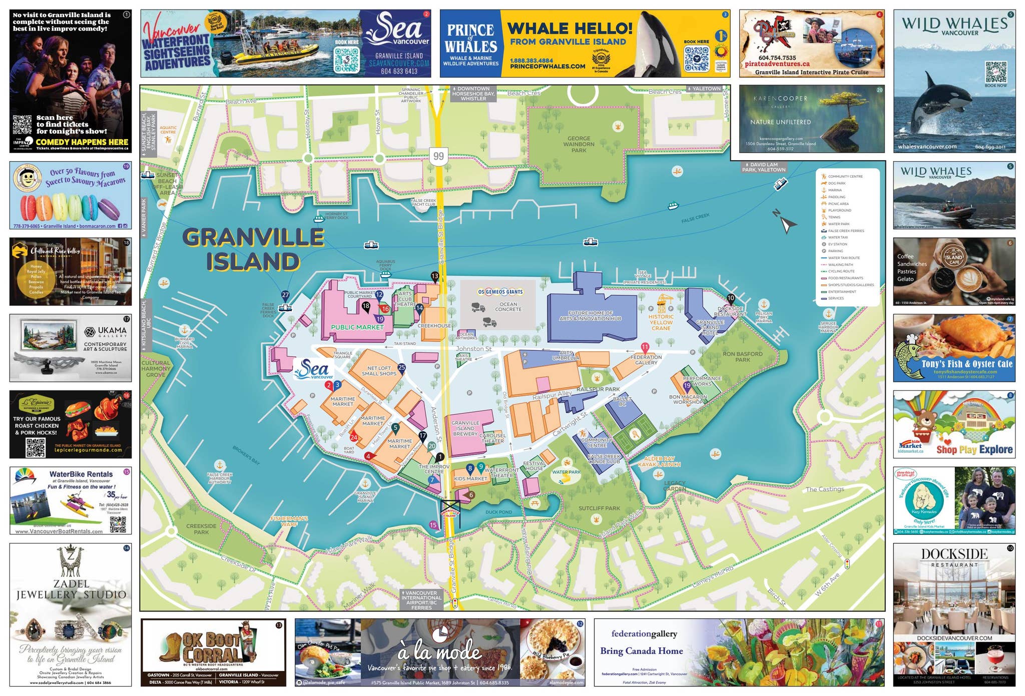 Granville Island Visitors Map by Landmark Media - Issuu