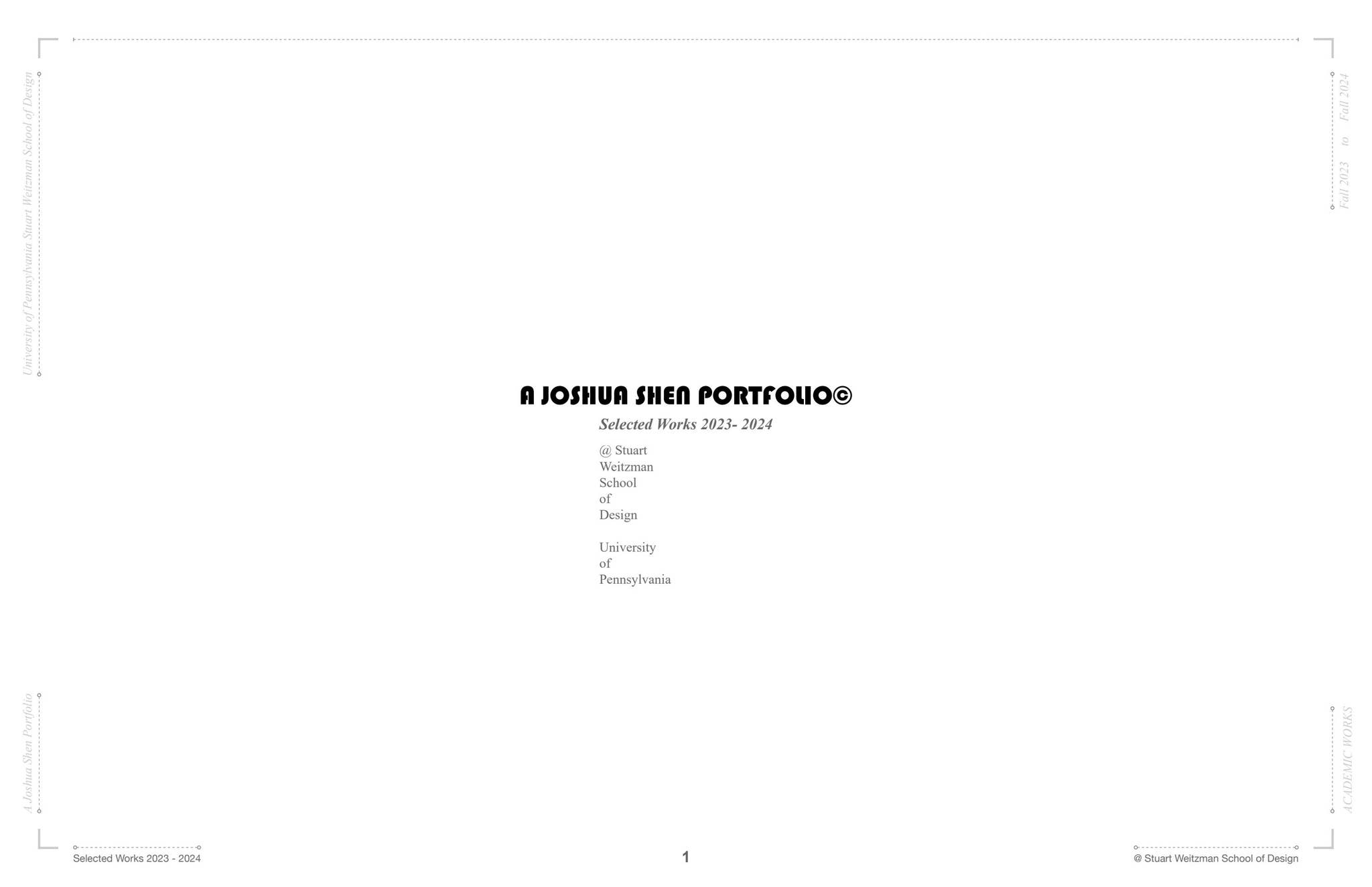 portfolio2024 by Joshua Shen - Issuu