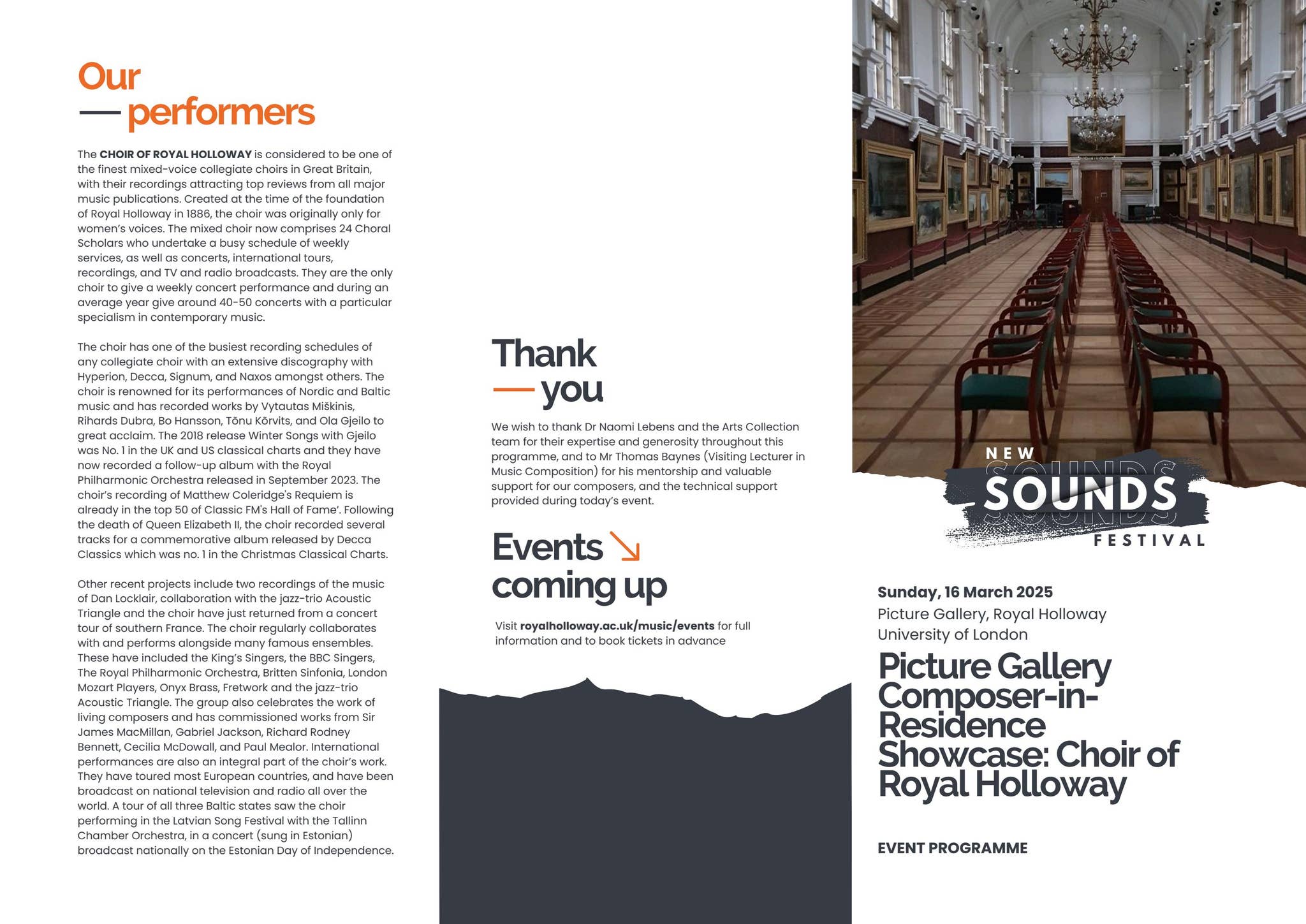 New Sounds - Event Programme - Picture Gallery Composer-in-Residence ...