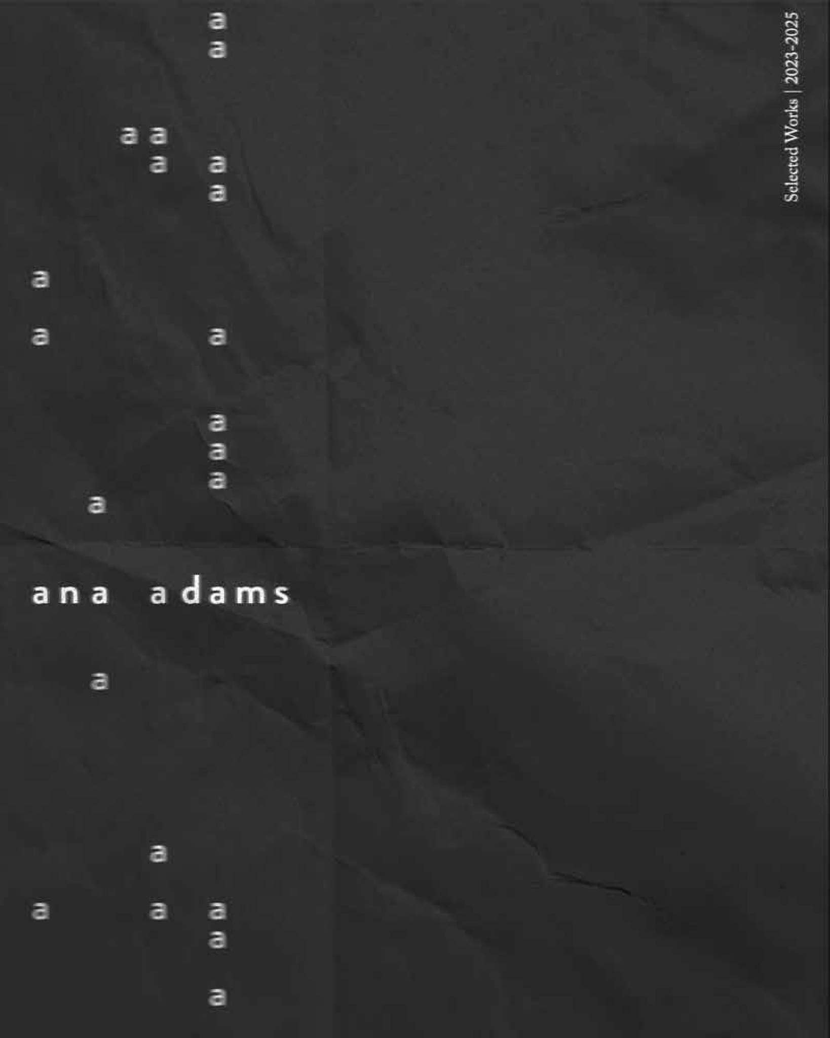 Ana Adams Portfolio Spring 2025 by Ana Adams - Issuu