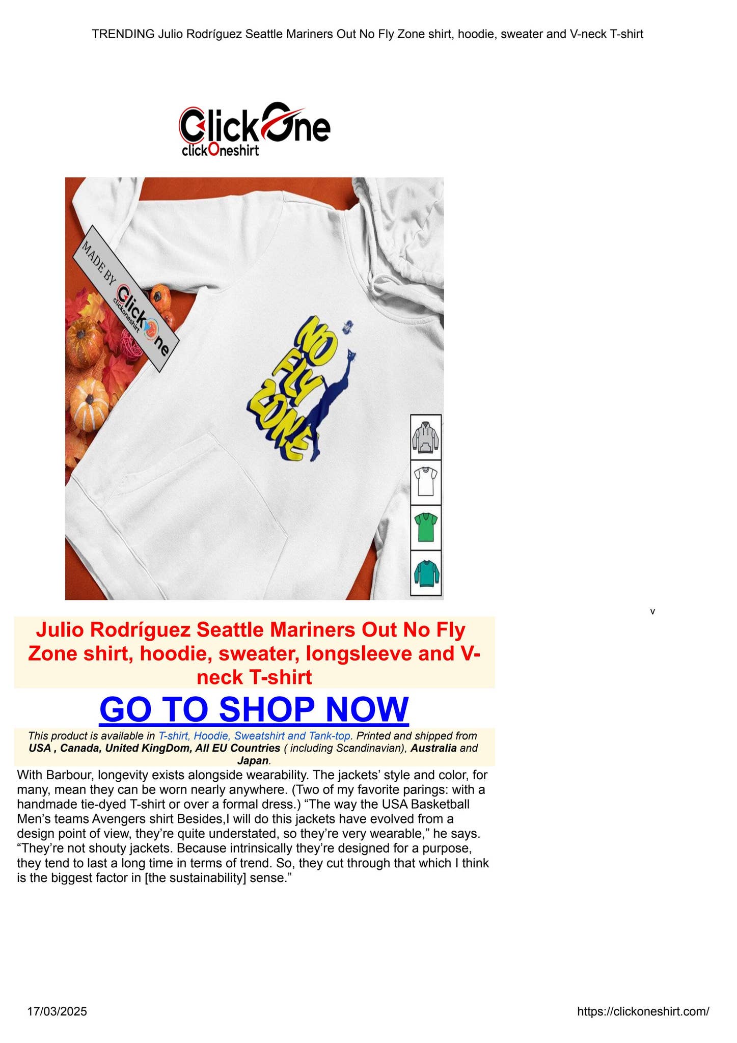 Julio Rodríguez Seattle Mariners Out No Fly Zone shirt by Design AT ...