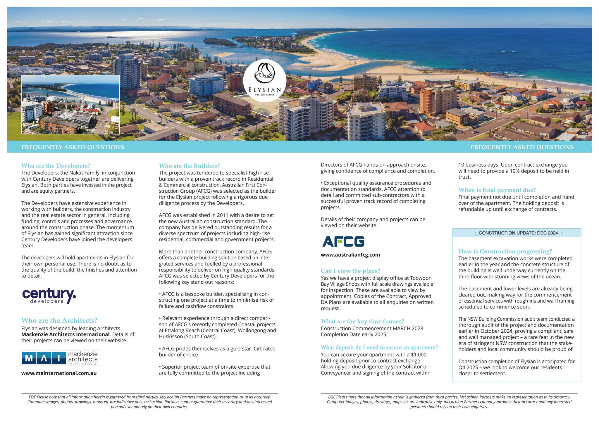 Elysian FAQ Jan25 by McLachlan Partners - Issuu