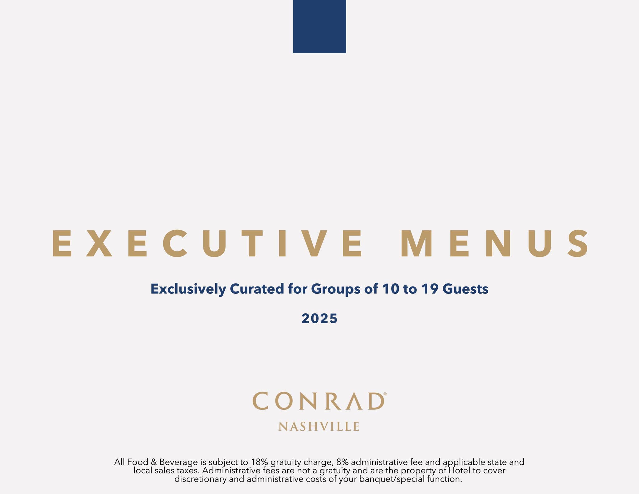 Executive Banquet Menu (3) by ConradNashville - Issuu