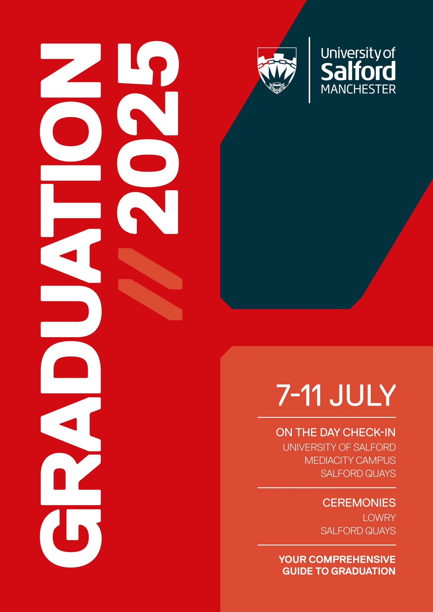 Graduation 2025 Student Guide by University of Salford - Issuu