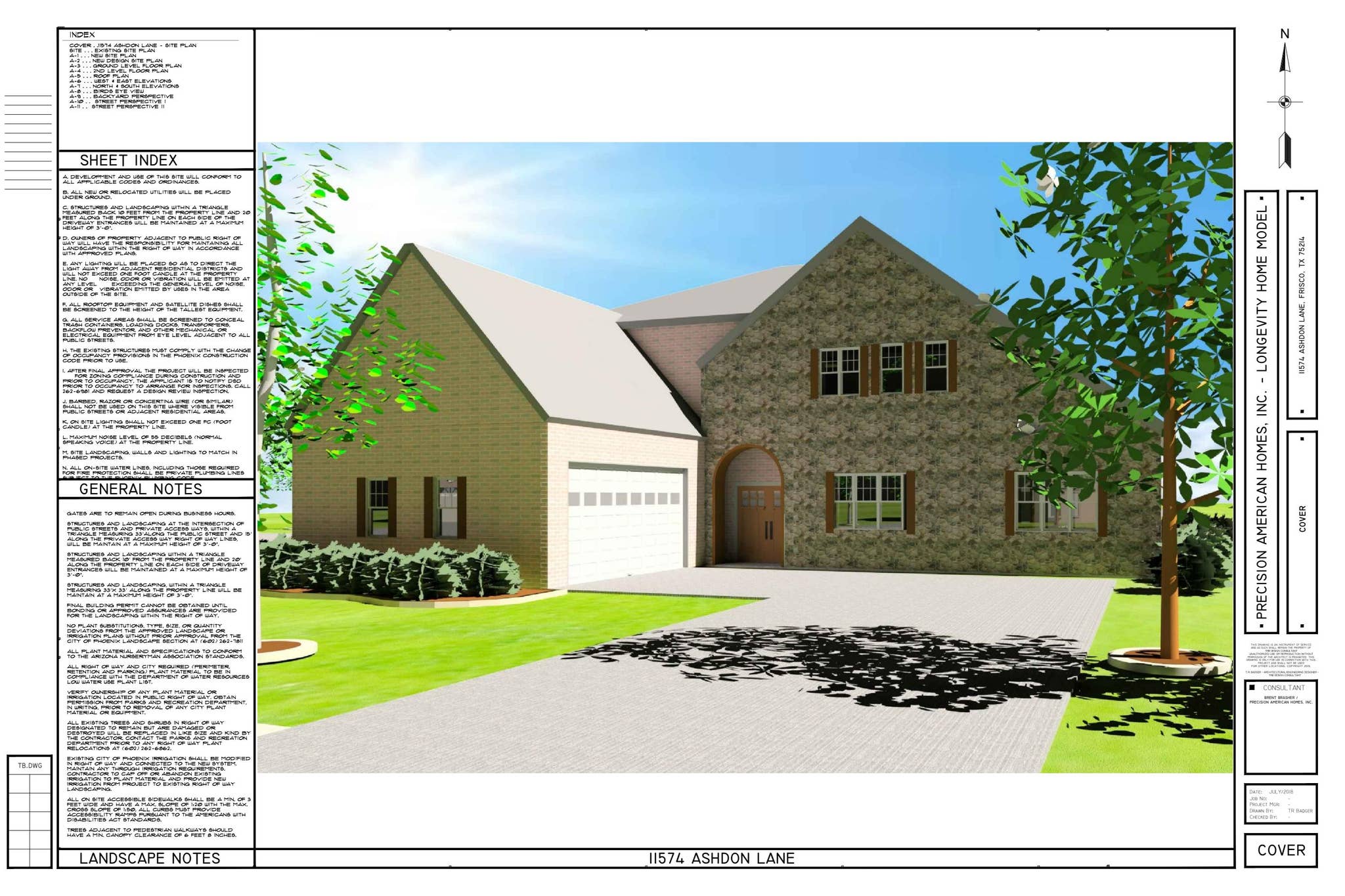 11574 Ashdon Lane Residential Conceptual Design - Frisco, TX by TR Badger - Issuu