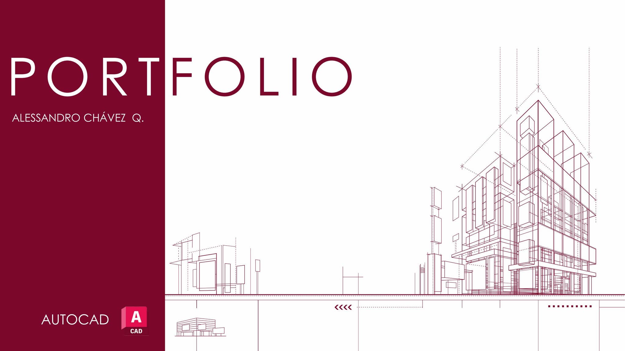 PORTAFOLIO 2025 ALESSANDRO CHAVEZ AUTOCAD by Sandro Chavez - Issuu
