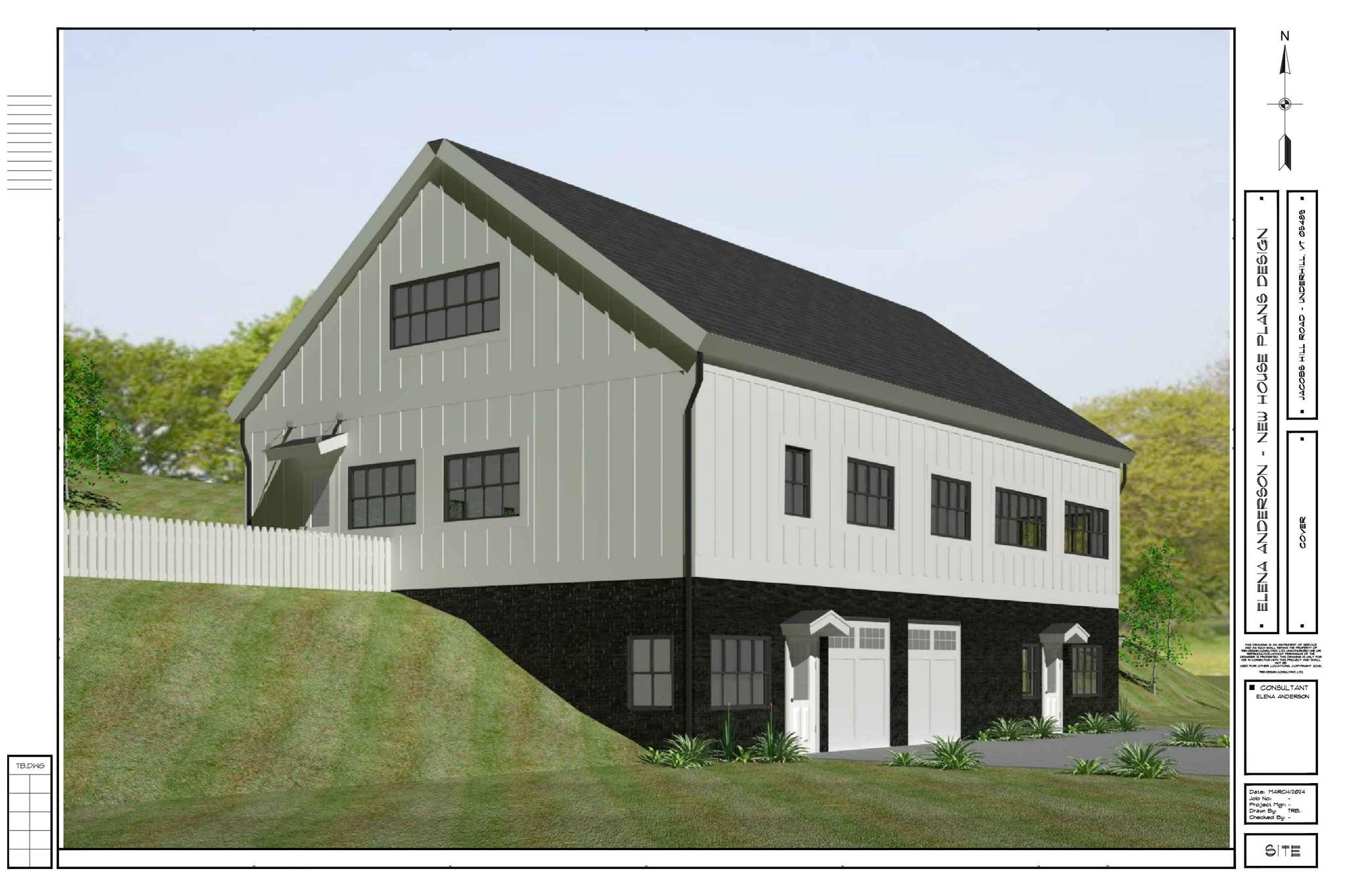 Jacobs Hill New Residence Design - Underhill, VT by TR Badger - Issuu