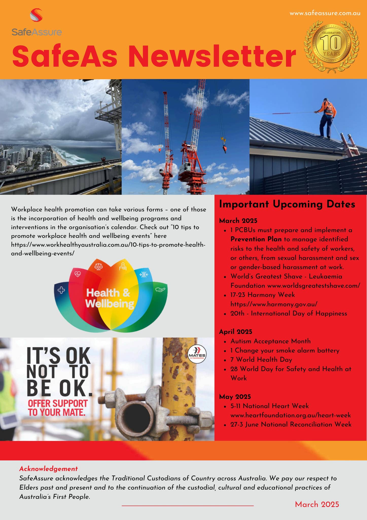 SafeAs Newsletter Edition 8 March 2025 by safeassure - Issuu