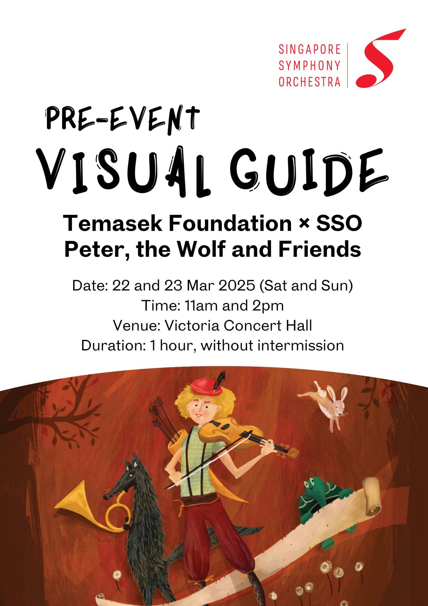 Pre-Event Visual Guide to Peter, the Wolf and Friends by Singapore ...