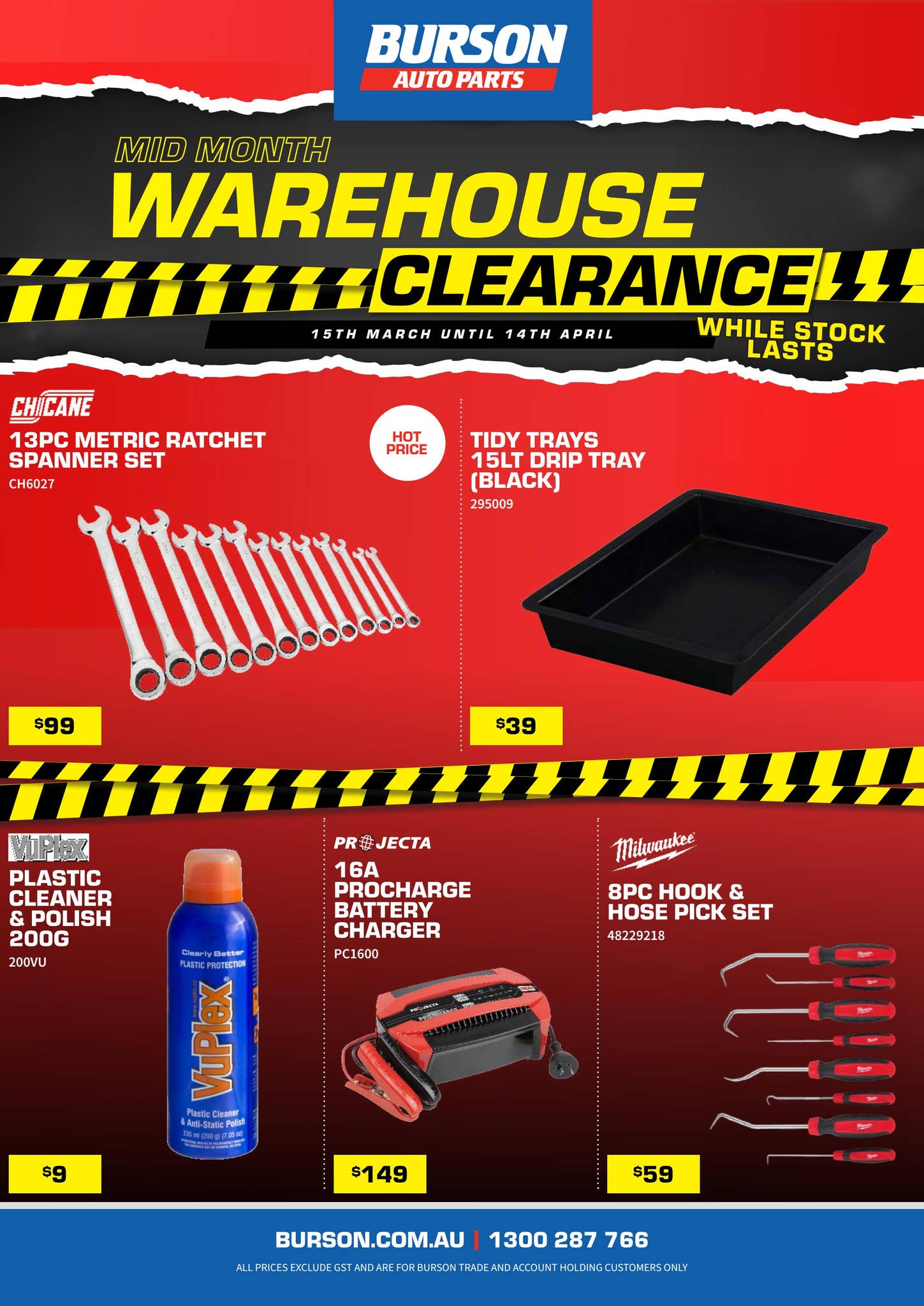 Burson Mid-Month Warehouse Clearance March Catalogue by Woof Creative ...