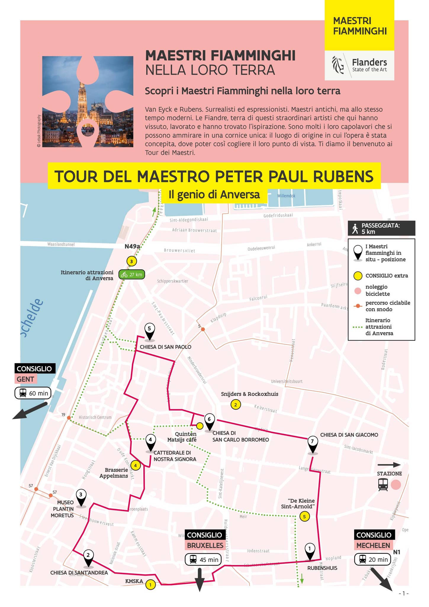 Tour del Maestro Peter Paul Rubens il genio di Anversa by Toerisme Vlaanderen/ VISITFLANDERS - Issuu