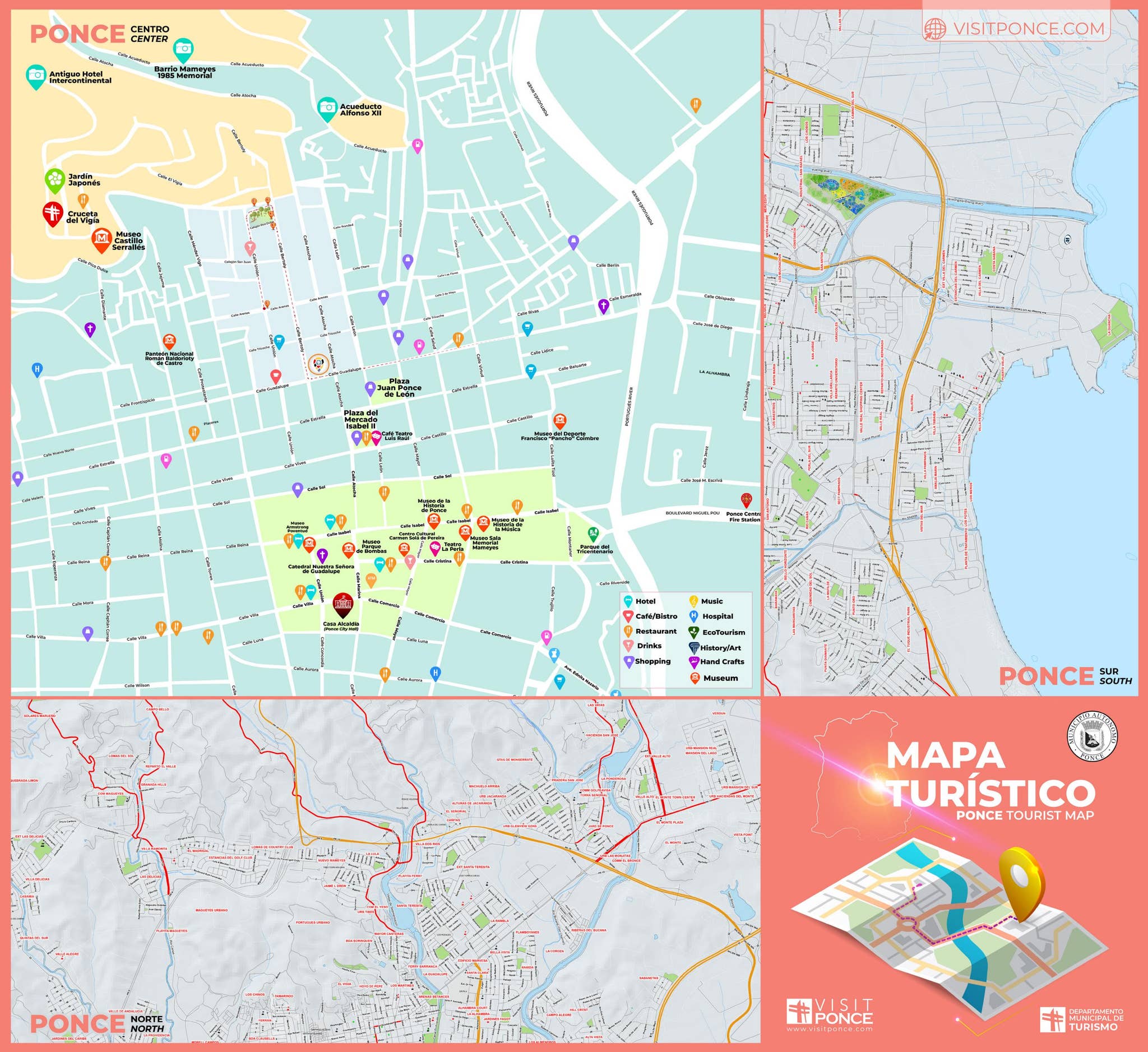 Mapa de Ponce y Lugares de Interés Turístico 2025 by Jaidy Gonzalez - Issuu