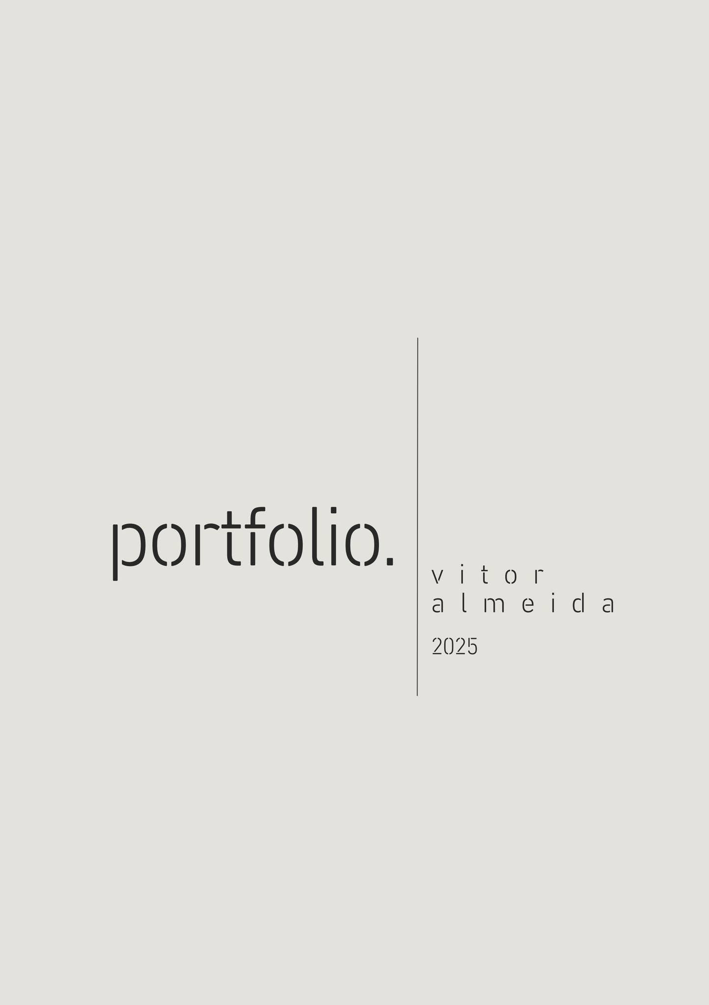 Portfolio Vitor Almeida by Vitor Almeida - Issuu