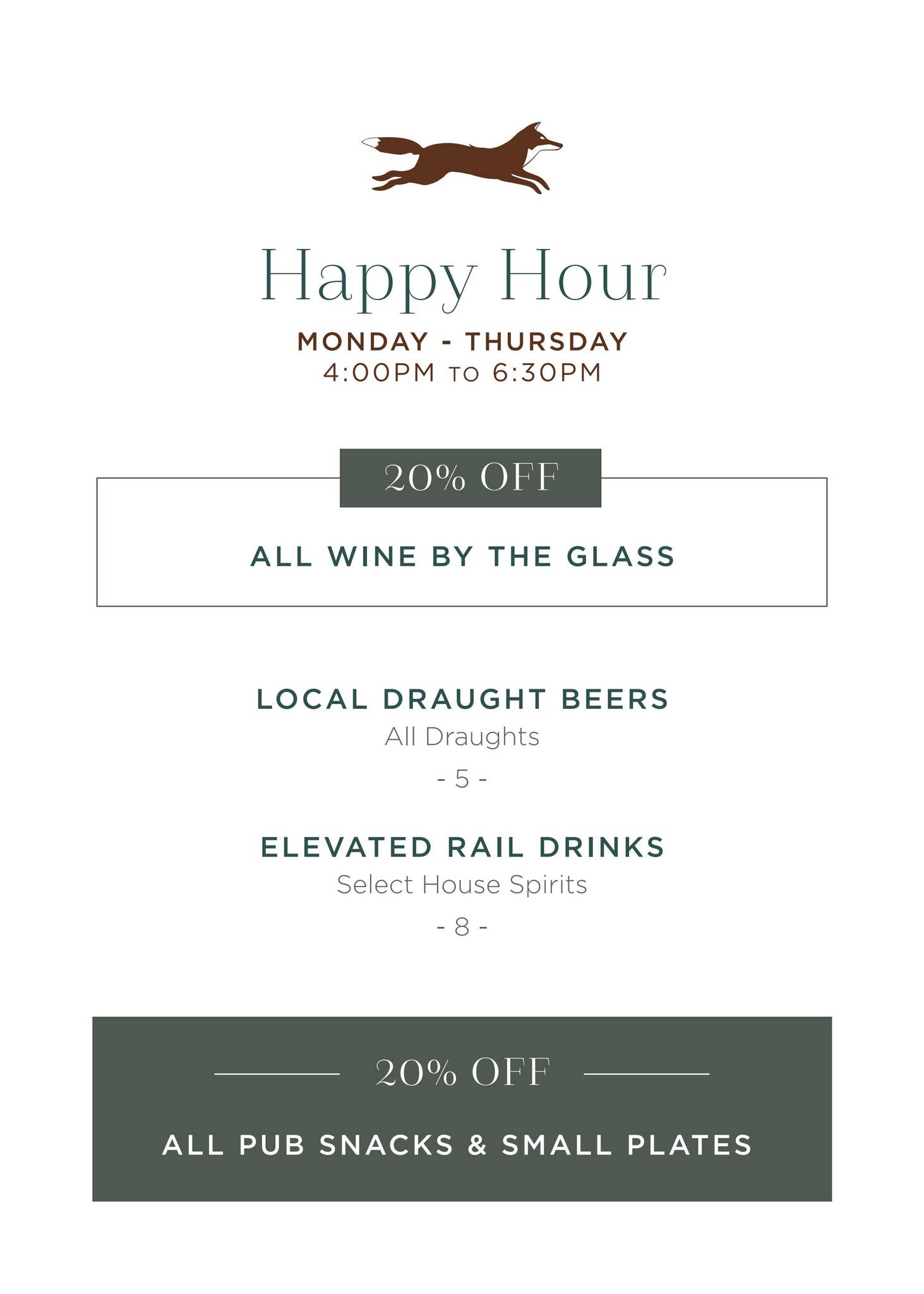 Happy Hour at The Night Fox Pub by redfox-middleburg - Issuu