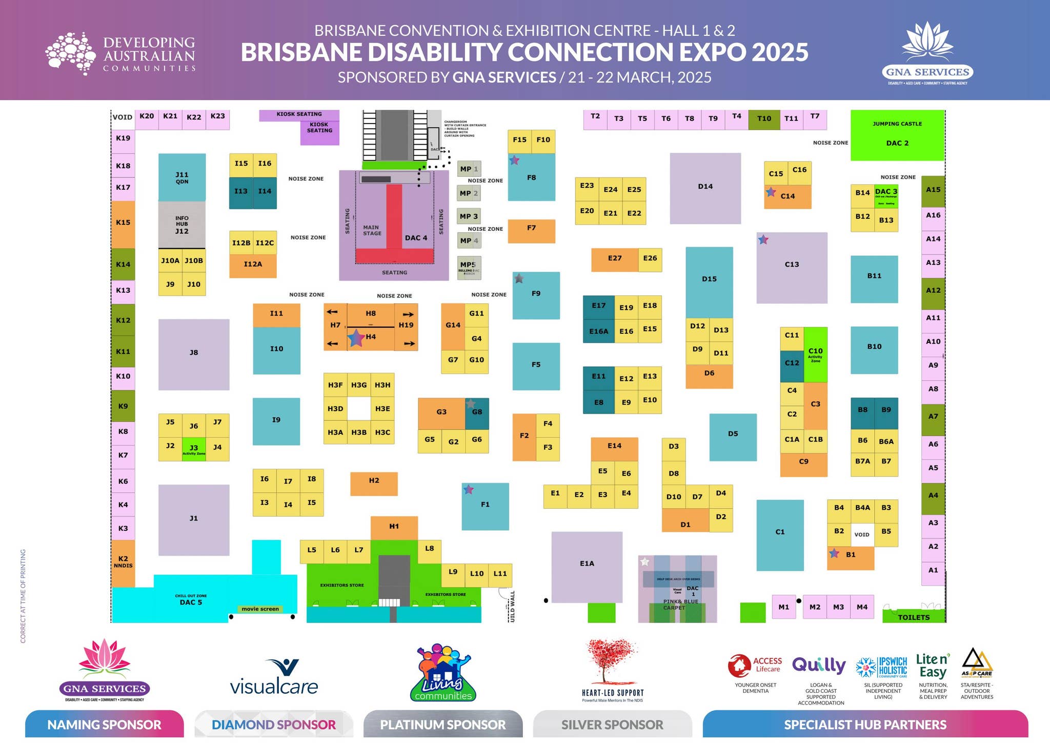 2025 Brisbane Disability Connection Expo Map - Final by dacexpo - Issuu