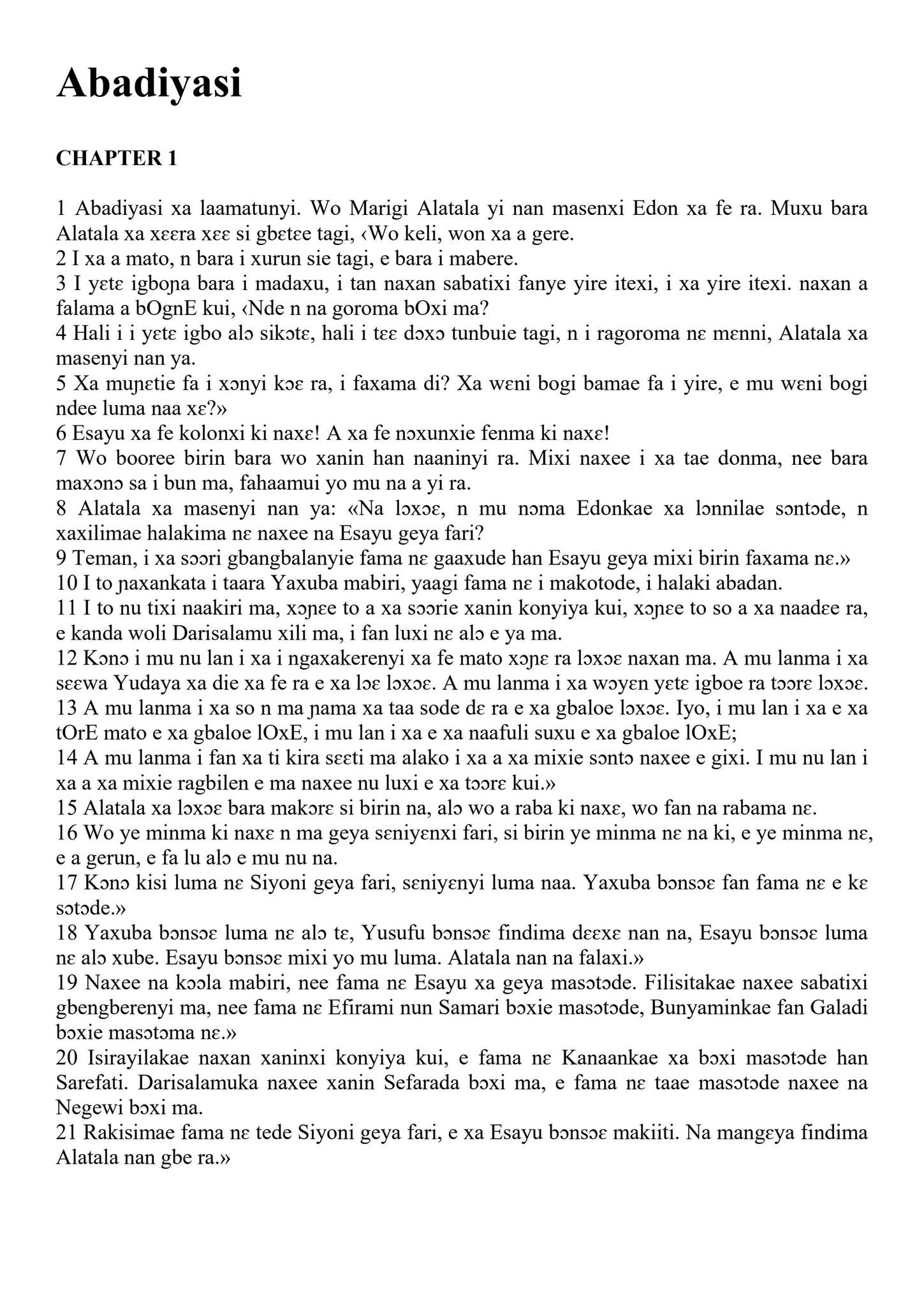 Susu - The Book of the Prophet Obadiah by Filipino Tracts and ...