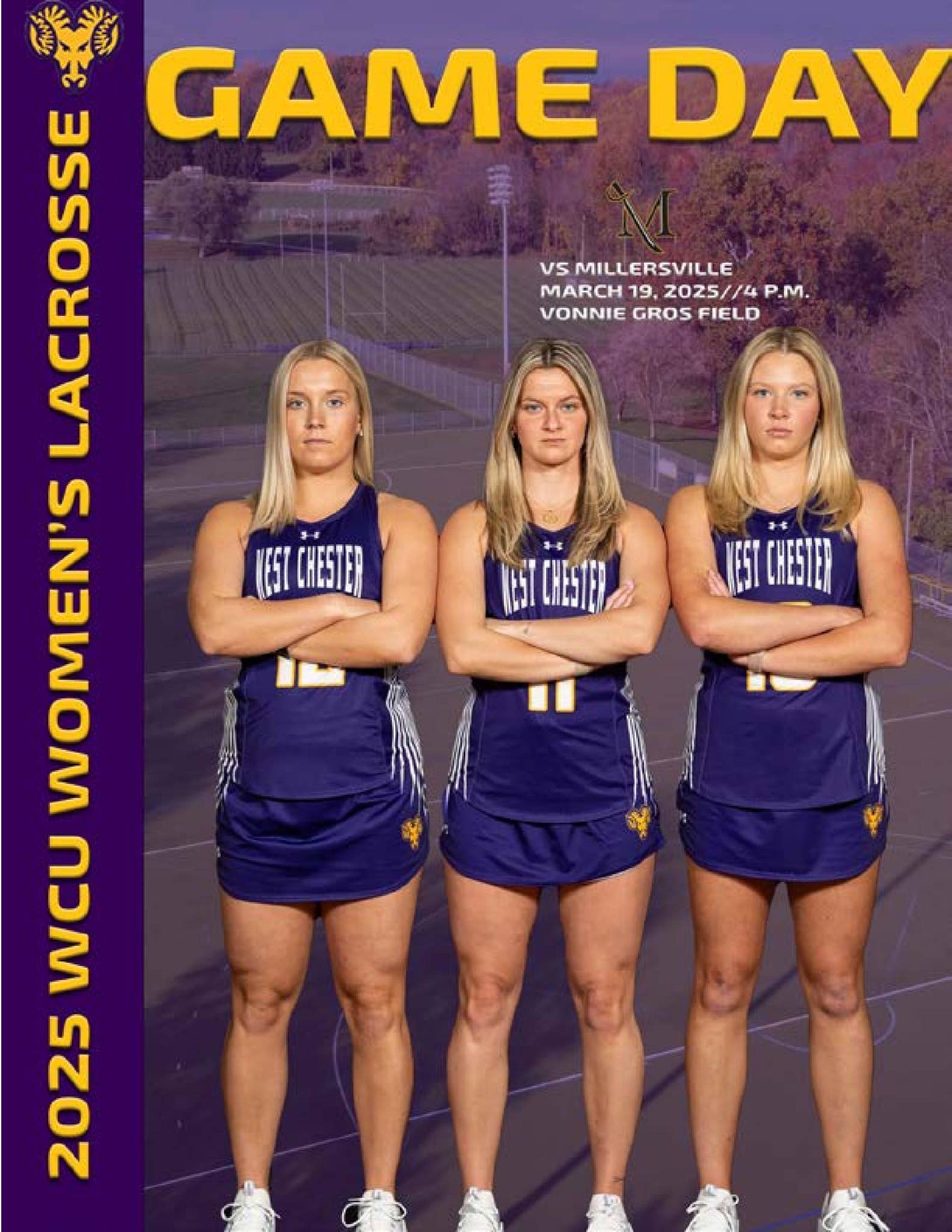 WCU Women's Lacrosse: West Chester vs Millersville Program by ...