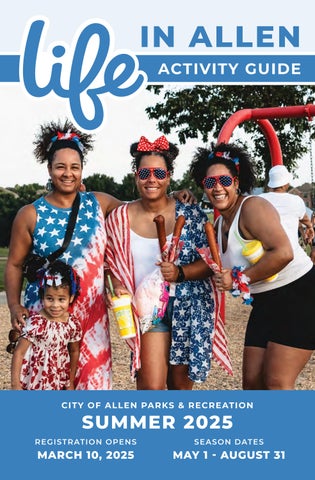 Stephen G. Terrell Recreation Center Guide: Allen Parks & Recreation by ...