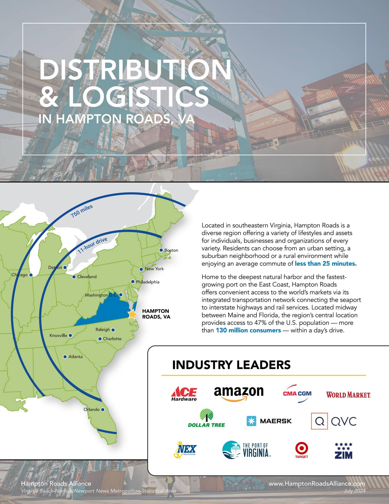 Distribution & Logistics by Hampton Roads Alliance - Issuu