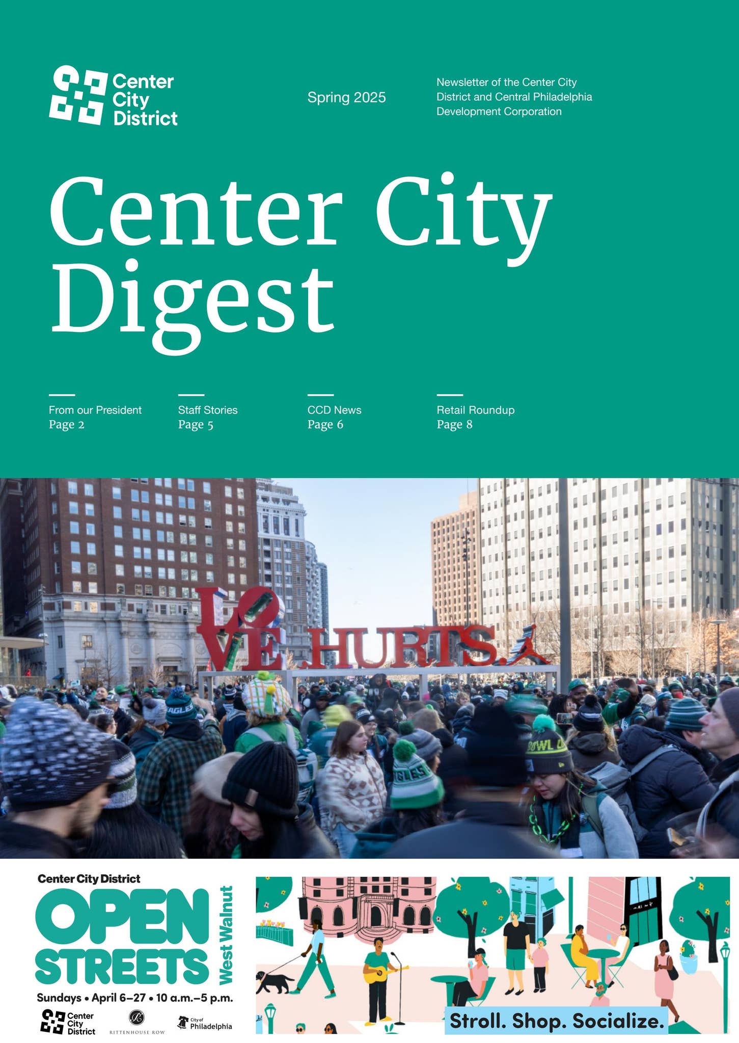 Center City Digest, Spring 2025 by Center City District - Issuu