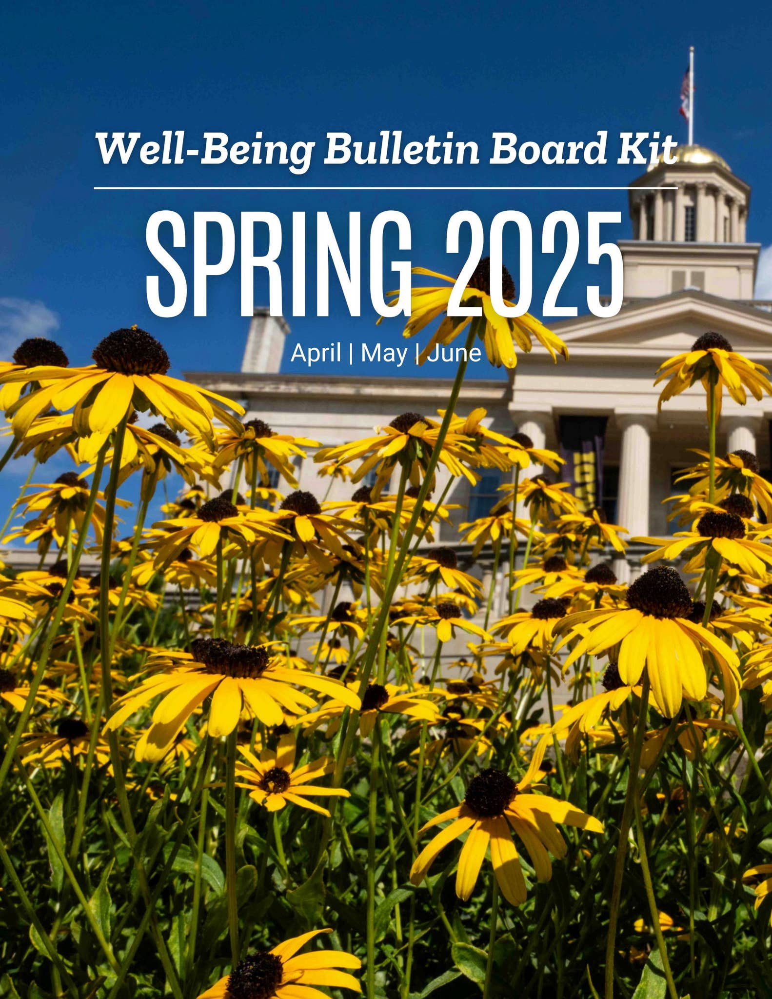 April 2025 Well-Being Bulletin Board Kit by liveWELL program at ...