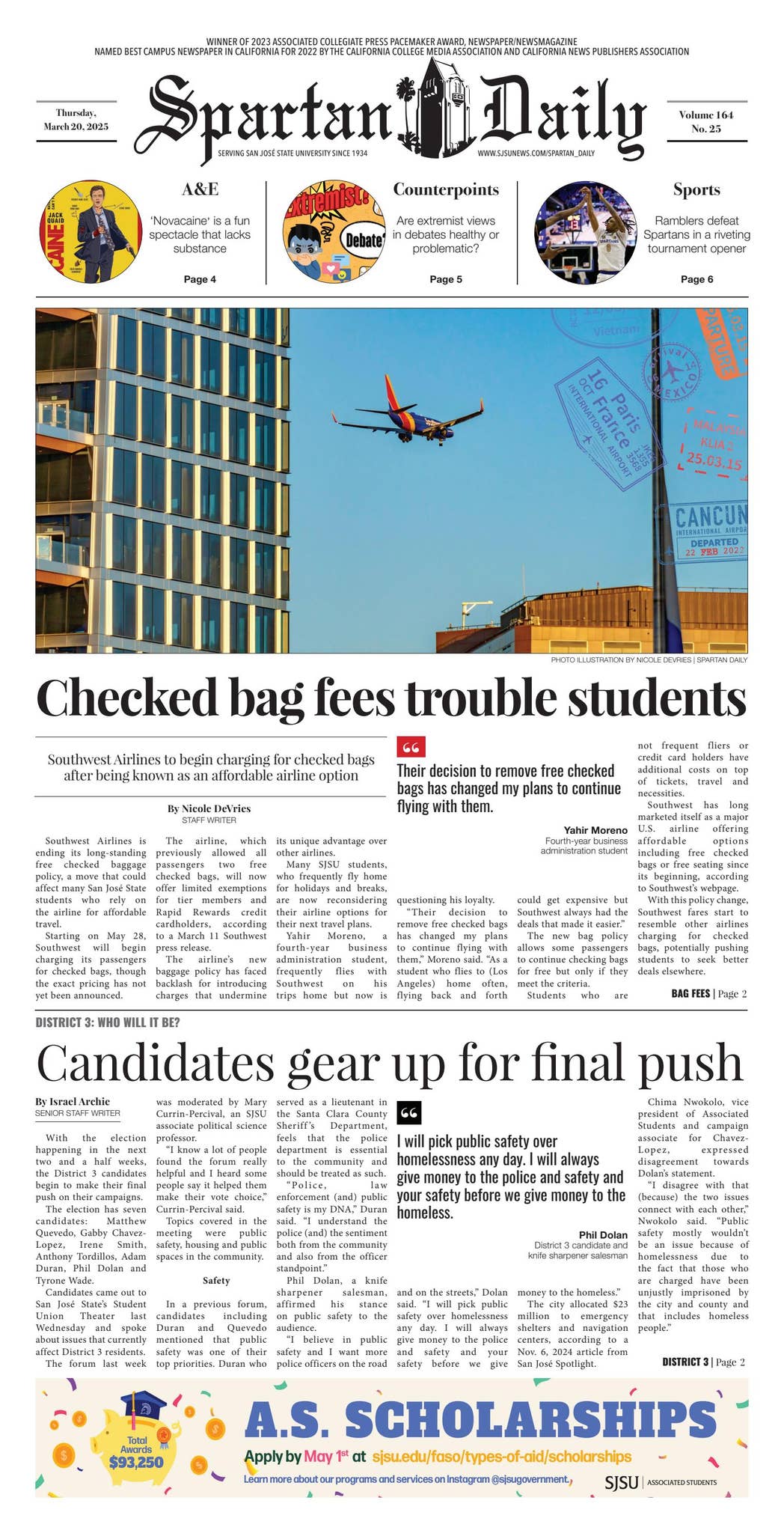 Spartan Daily Vol. 164 No. 25 by Spartan Daily - Issuu
