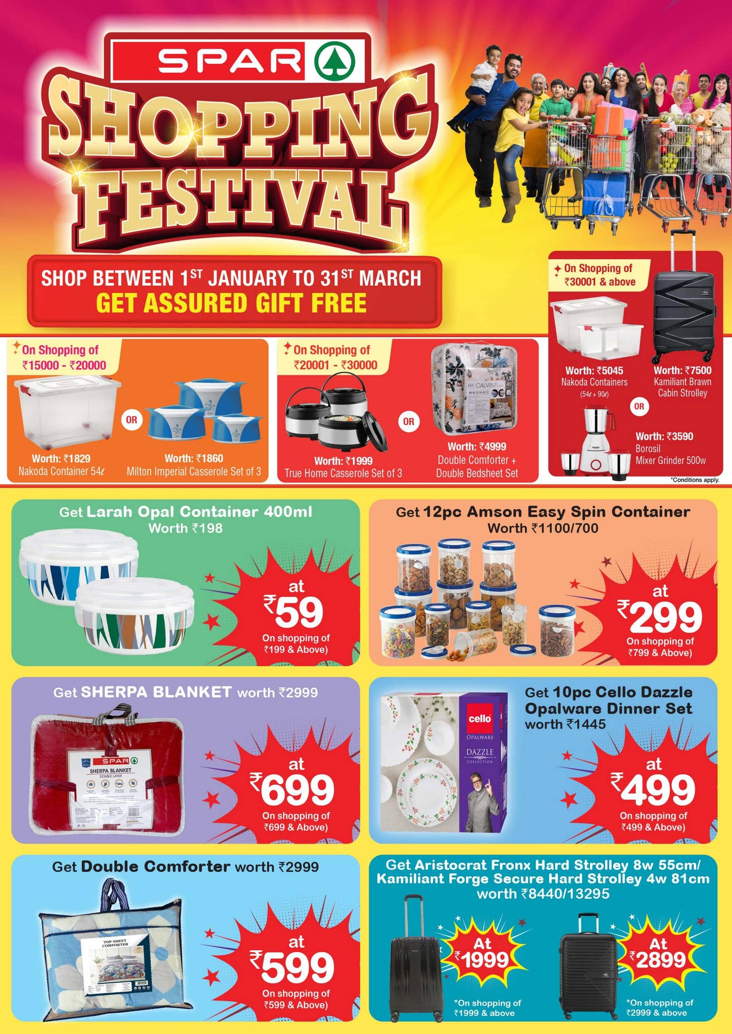 22nd March_SPAR Shopping Festival_CHN_MARINA by spar_hyper_india - Issuu