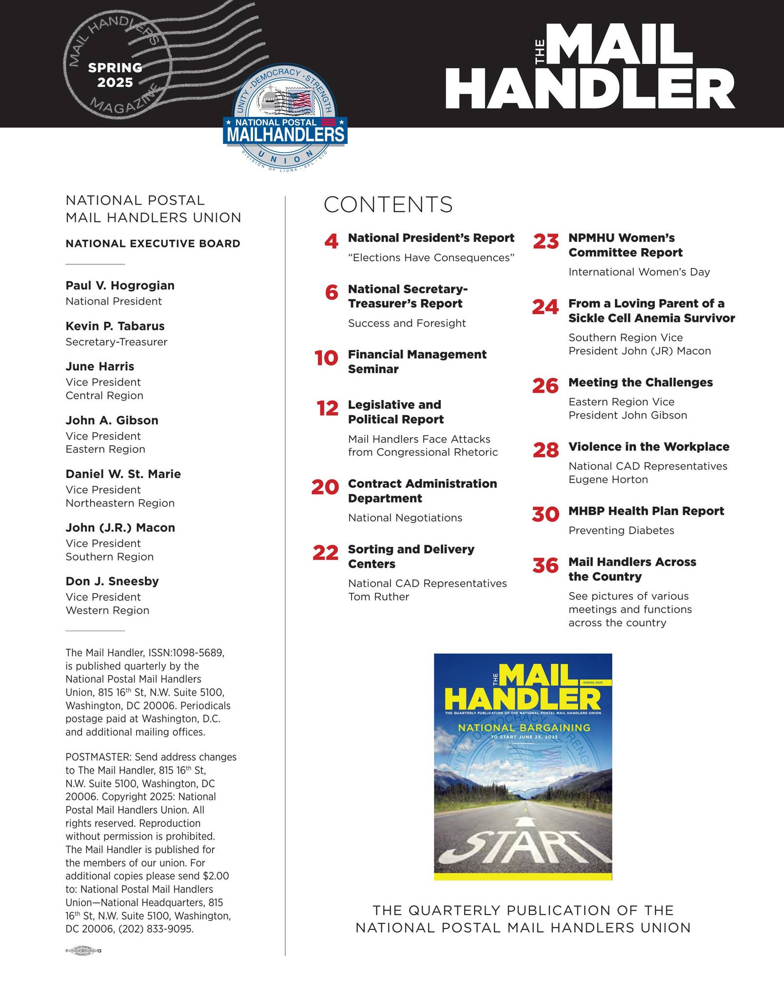 Spring 2025 by National Postal Mail Handlers Union - Issuu