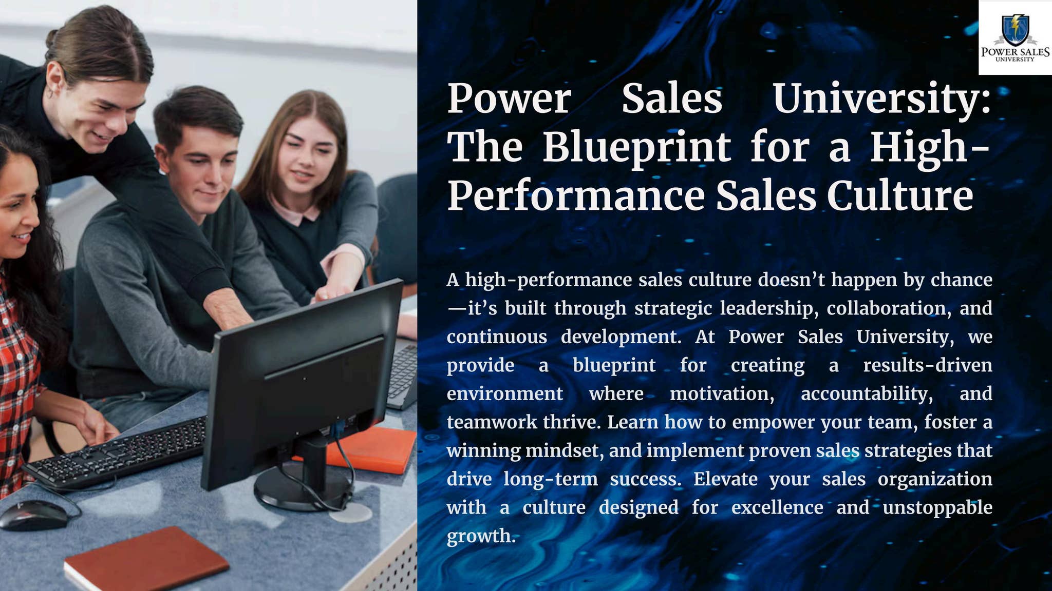 Power Sales University: Driving Peak Sales Team Performance by Power ...