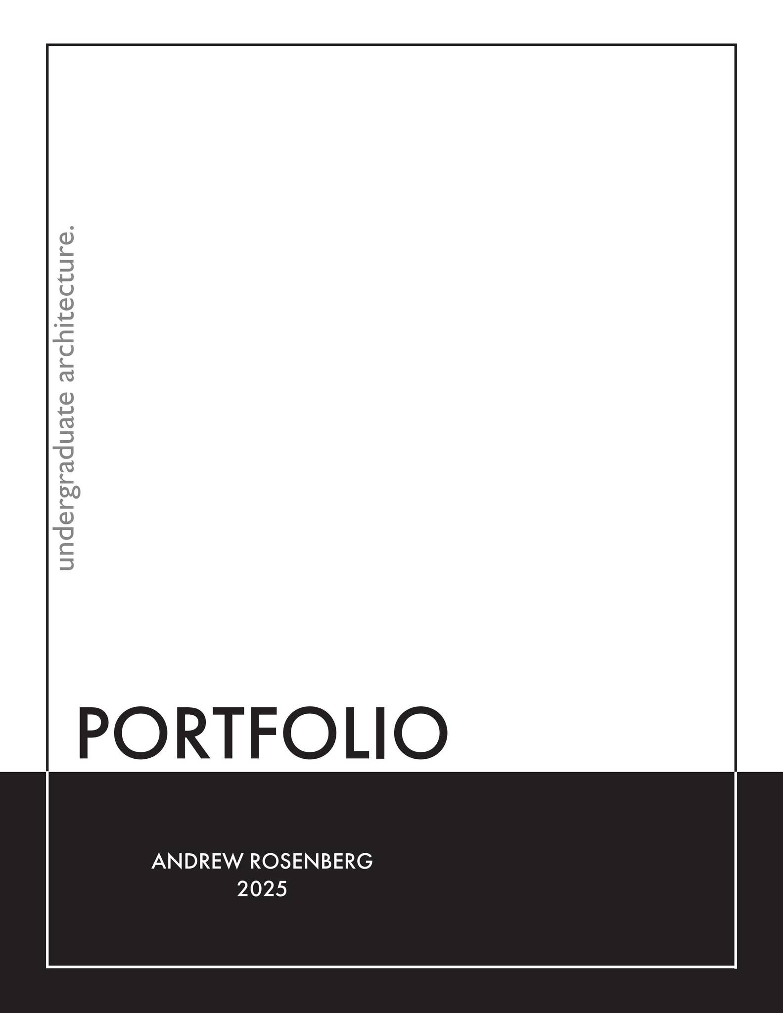 Andrew Rosenberg Architecture Portfolio 2025 by andrewhrosenbergarchitecture - Issuu