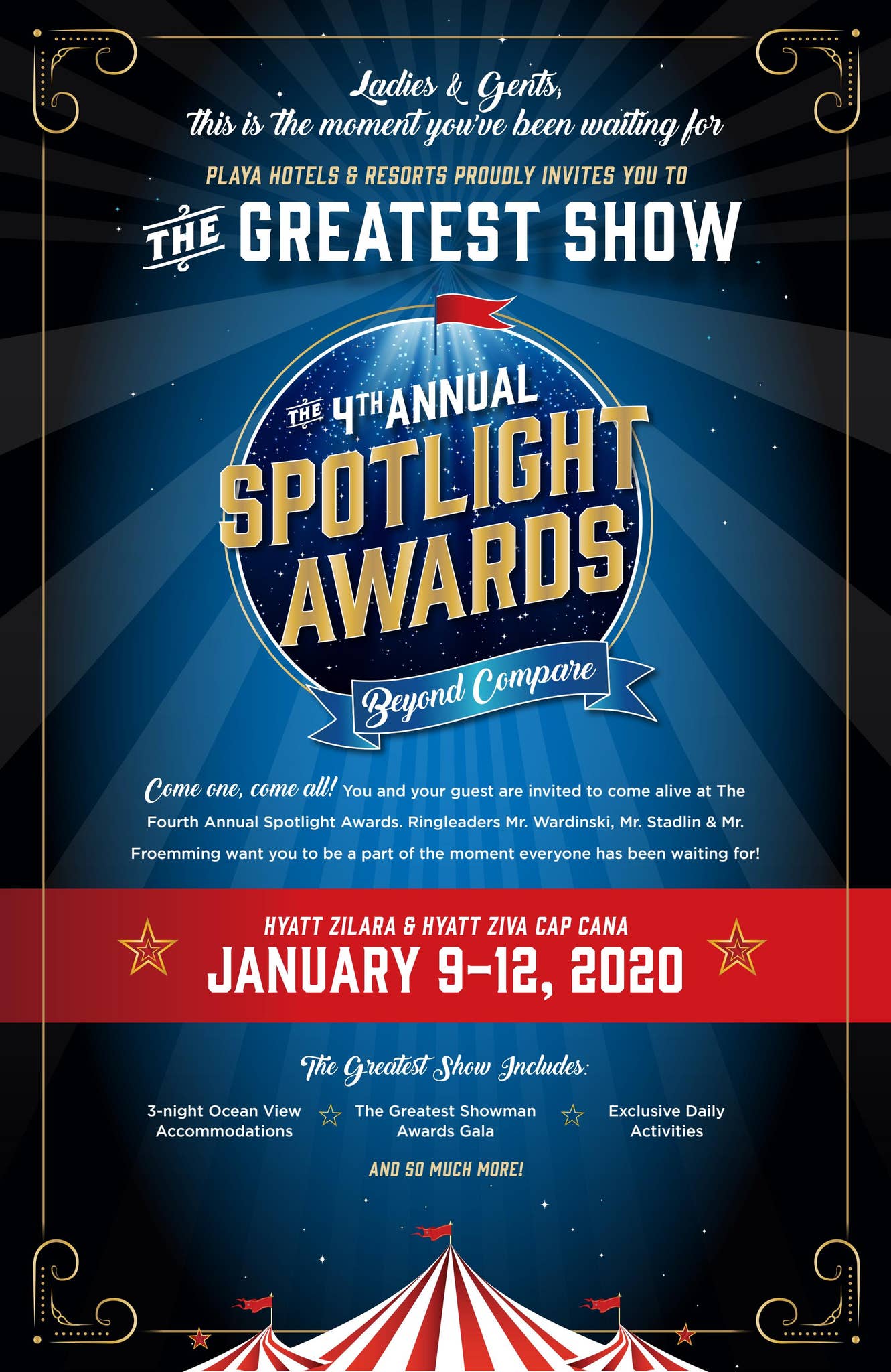 Playa Hotels & Resorts Spotlight Invitation - Carnival Creative by ...