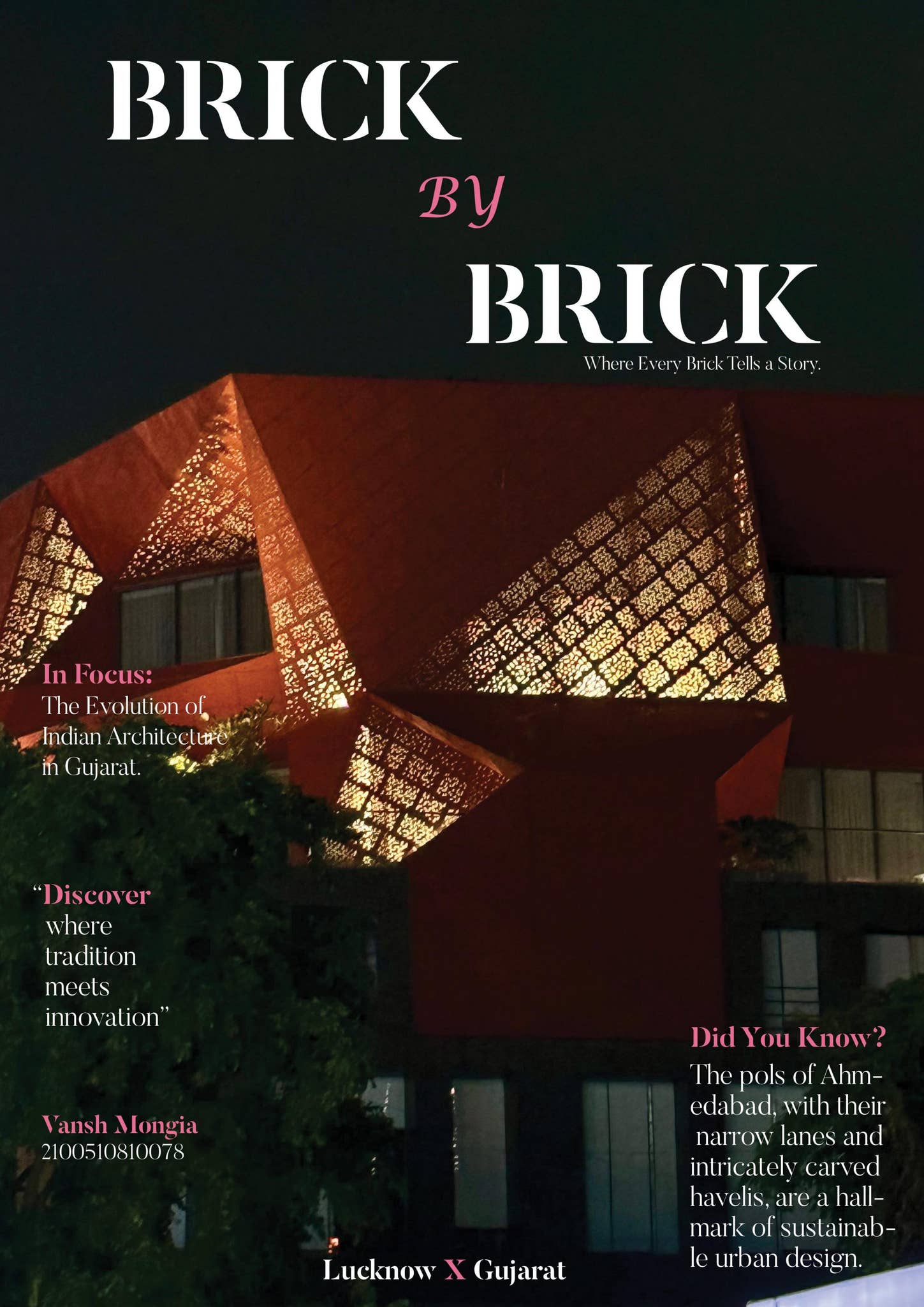 Brick by Brick (Where every brick tells a story) by Vansh Mongia - Issuu
