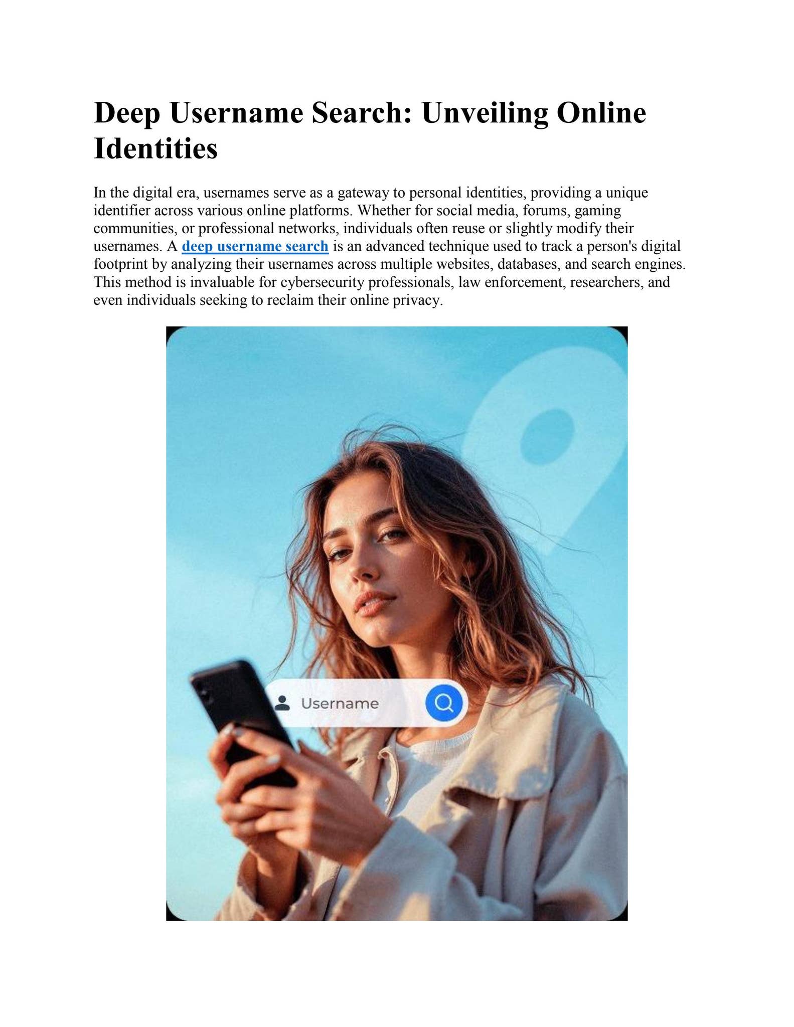 deep username search by geofinder71 - Issuu