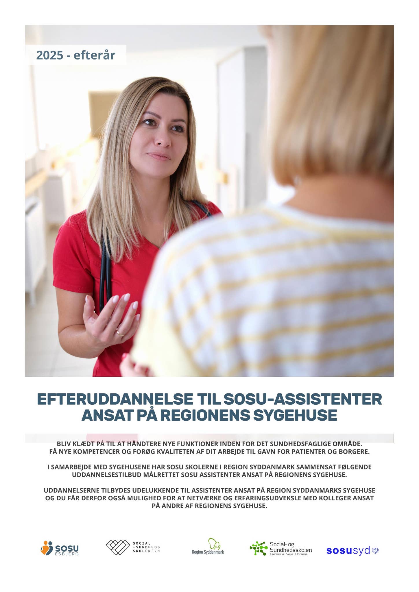 EFTERUDDANNELSE TIL SOSU-ASSISTENTER PÅ SYGEHUSE by sosue - Issuu