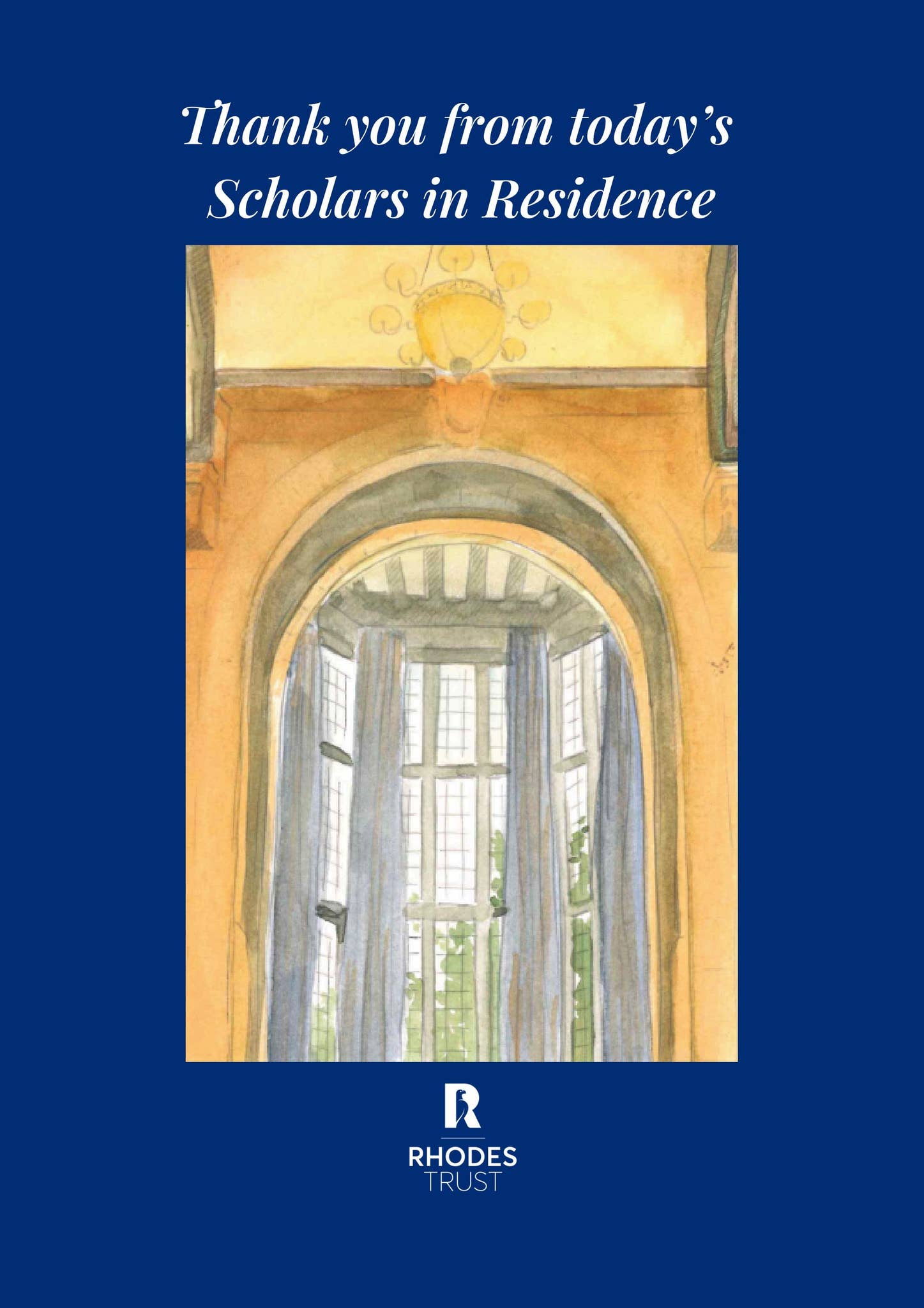 Scholar Thank You Notes by Rhodes Trust - Issuu