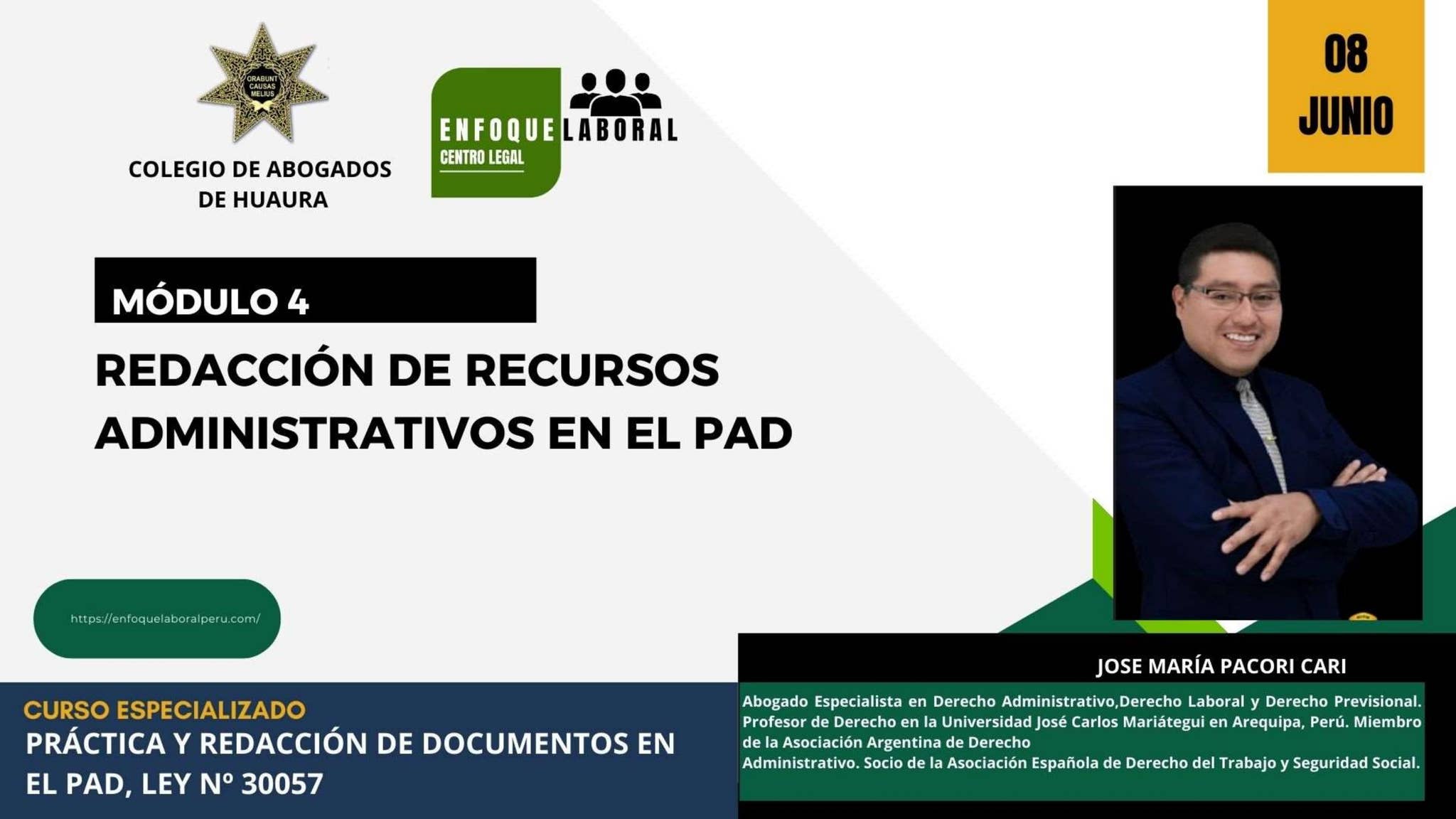 RECURSOS ADMINISTRATIVOS SERVIR - DIAPOSITIVAS - AUTOR JOSÉ MARÍA PACORI CARI by ...