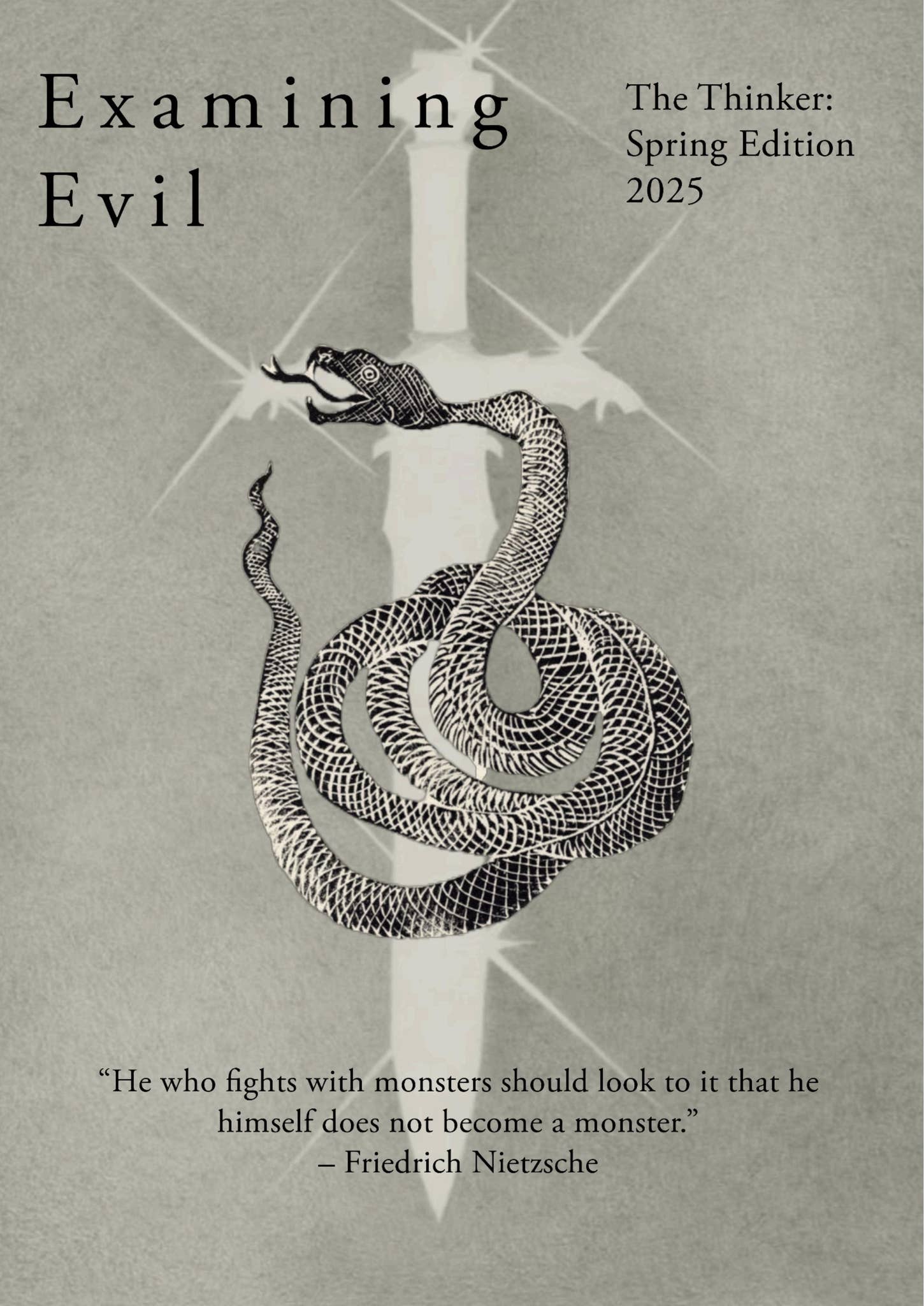 The Thinker: Examining Evil – Spring 2025 by godolphinandlatymer - Issuu