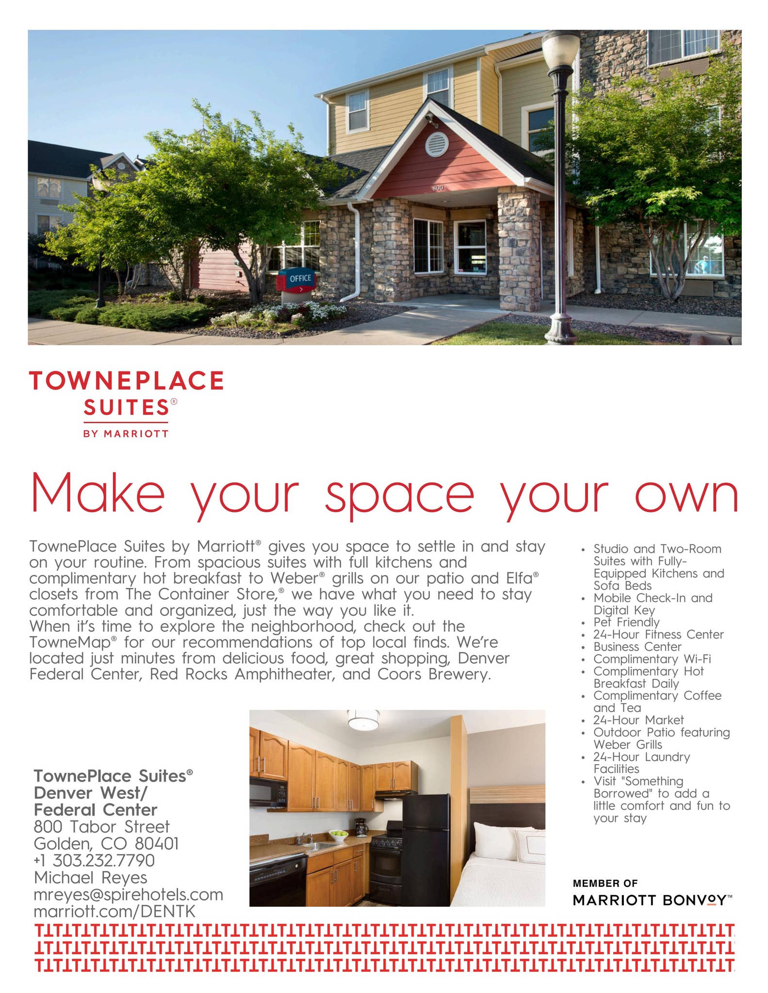 TownePlace Suites by Marriott Denver West/Federal Center Fact Sheet by ...