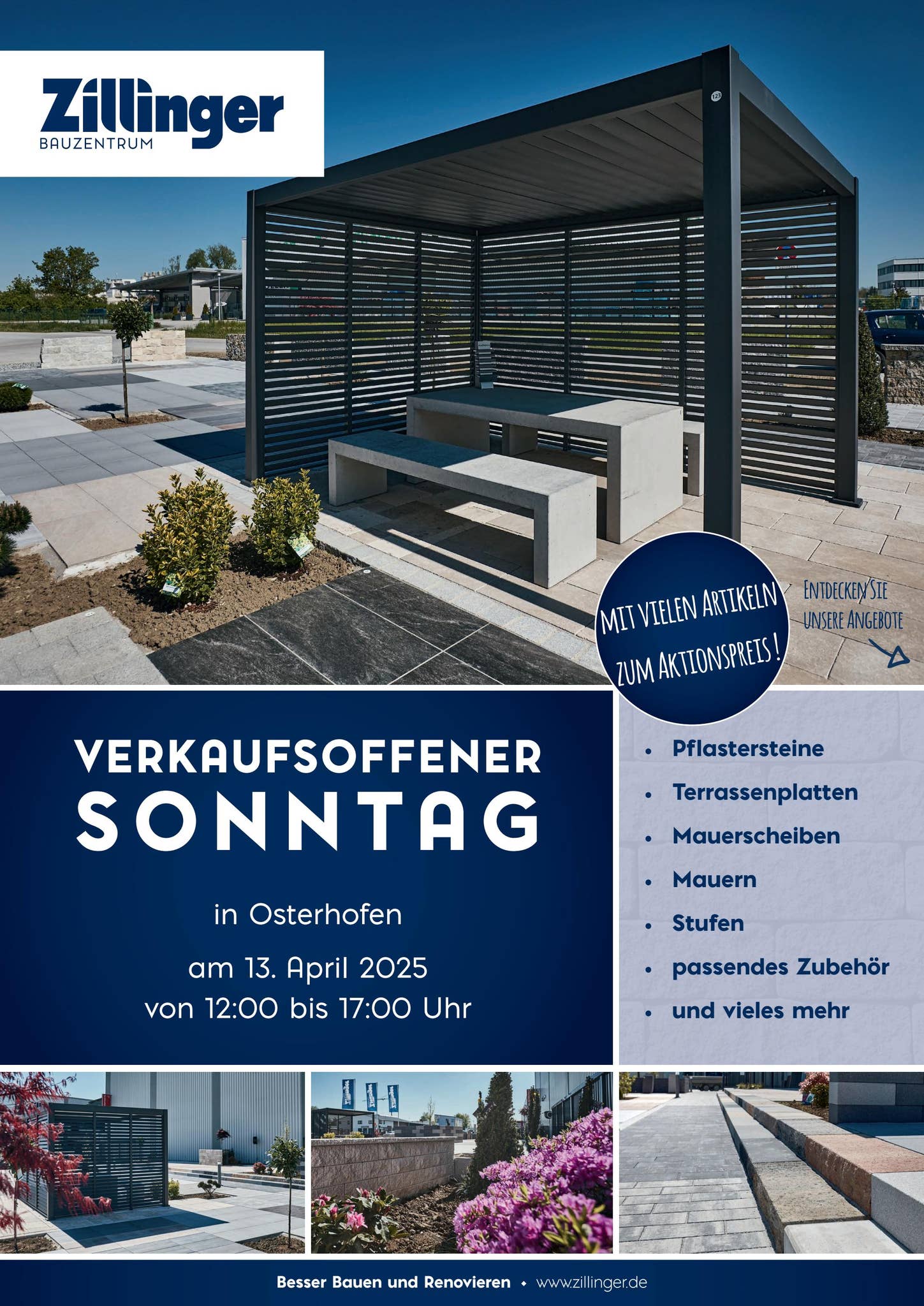 Zillinger GALABAU | Aktuelle Aktion by Bauzentrum Zillinger - Issuu