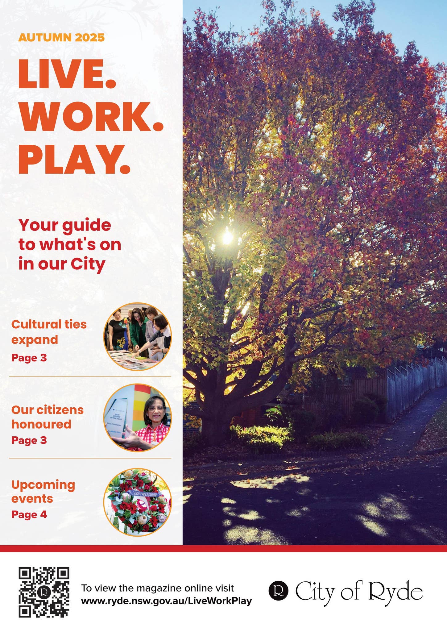 Live. Work. Play. Magazine - Autumn 2025 by City of Ryde - Issuu