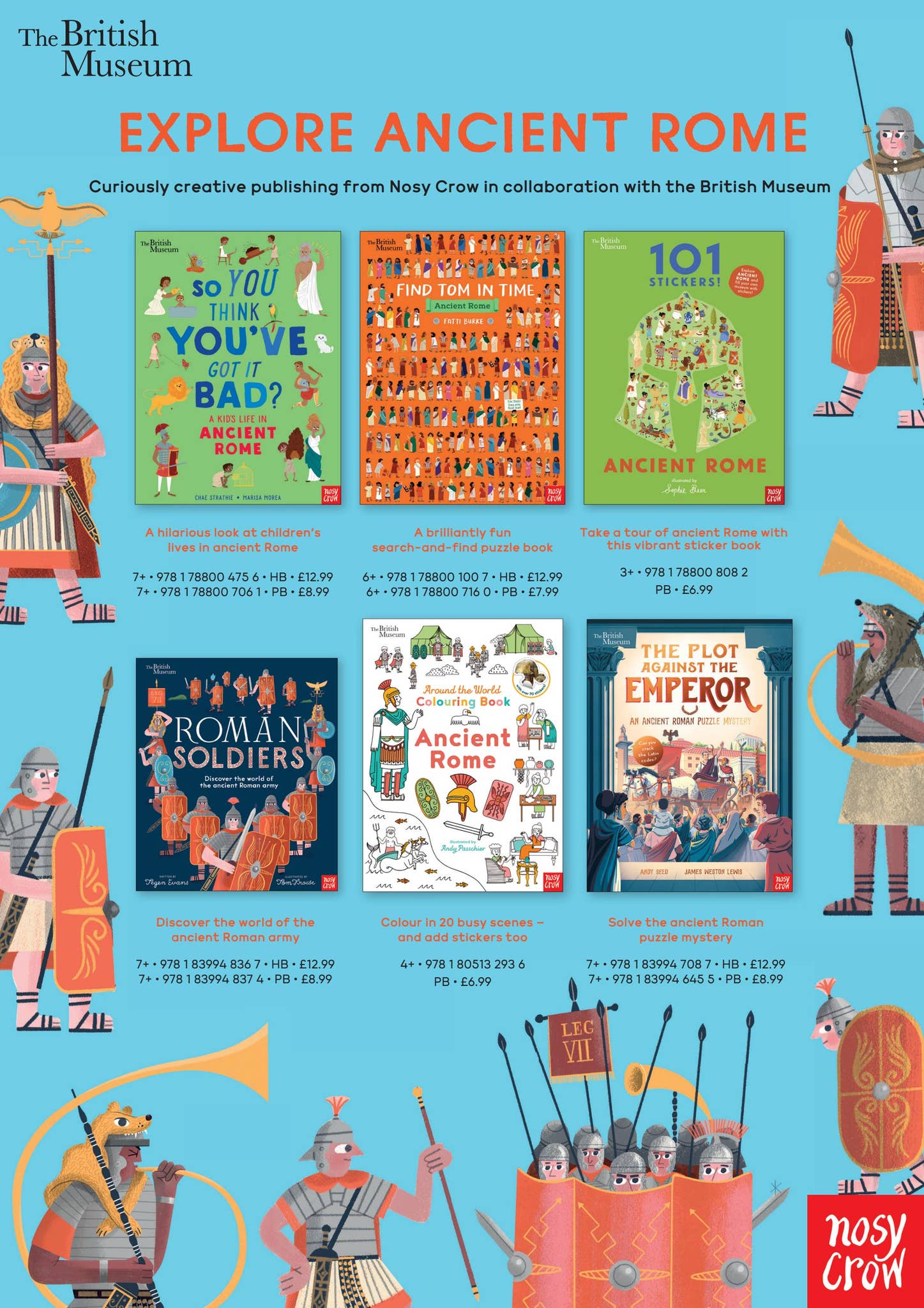 ANCIENT ROME British Museum Presenter by Nosy Crow - Issuu