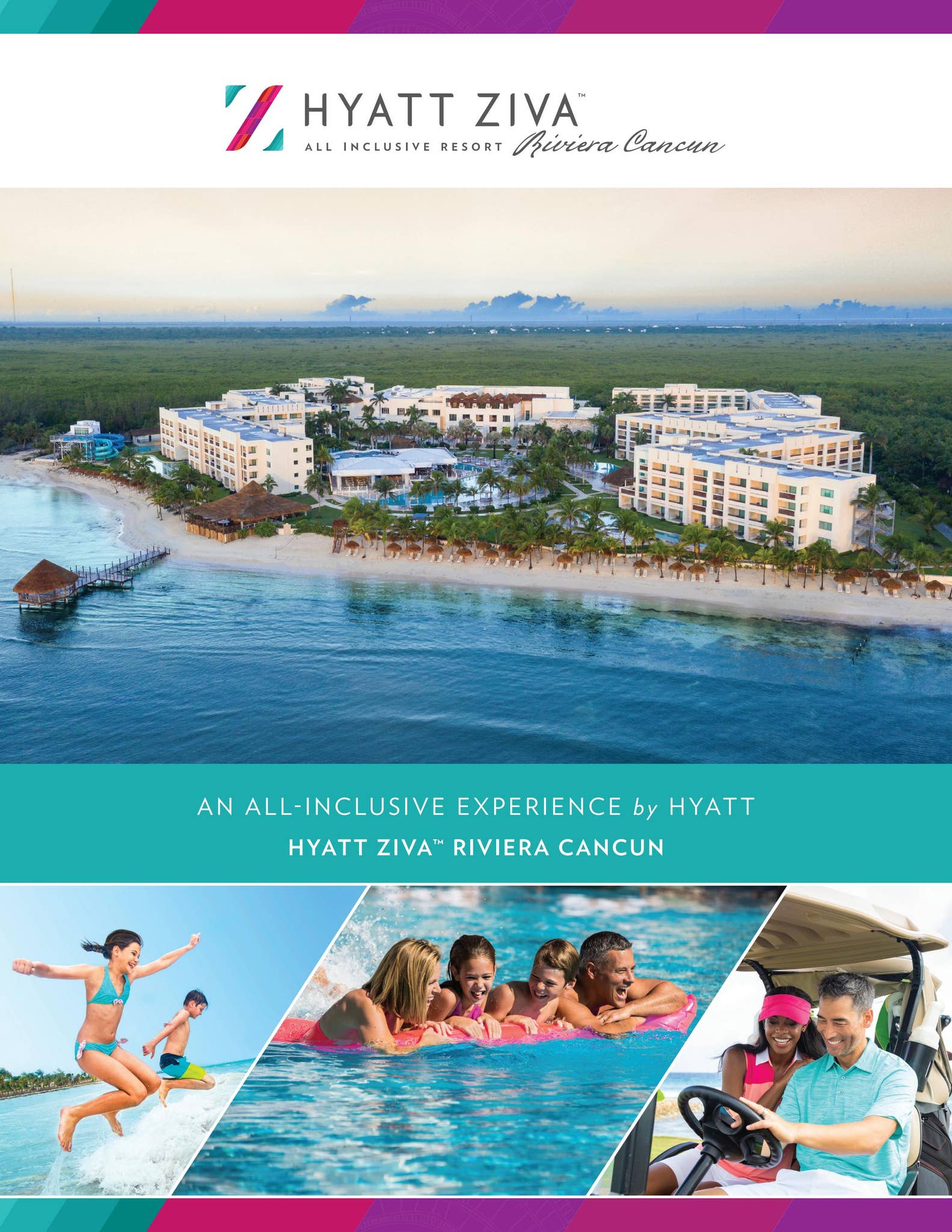 Hyatt Ziva Riviera Cancun Mini Brochure by Cohort Creative Group - Issuu