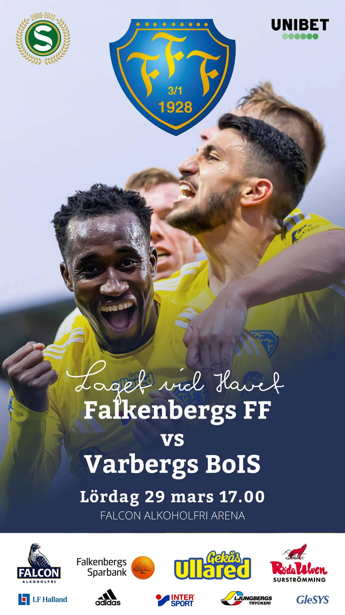 Programblad. Falkenbergs FF - Varbergs BoIS. Superettan - Lördag 29 ...