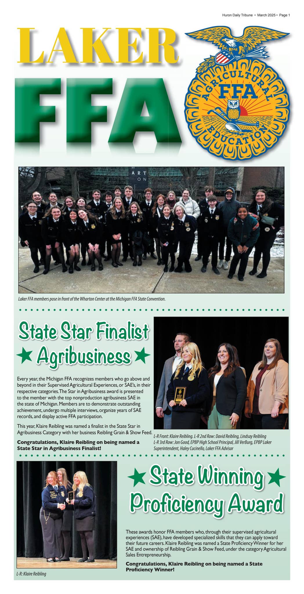 Laker Ffa March 2025 By Hearst Midwest Issuu