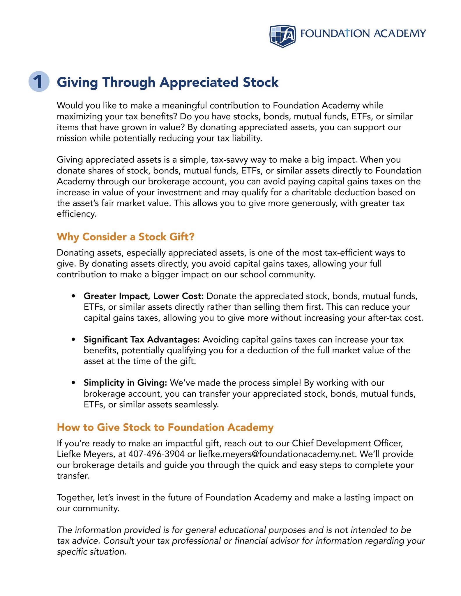 Chartiable giving v3 (2) by Foundation Academy - Issuu