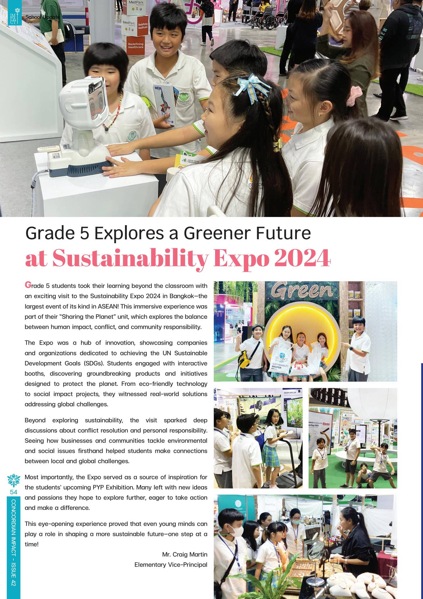 G5 Sustainability Expo by Concordian International School - Issuu
