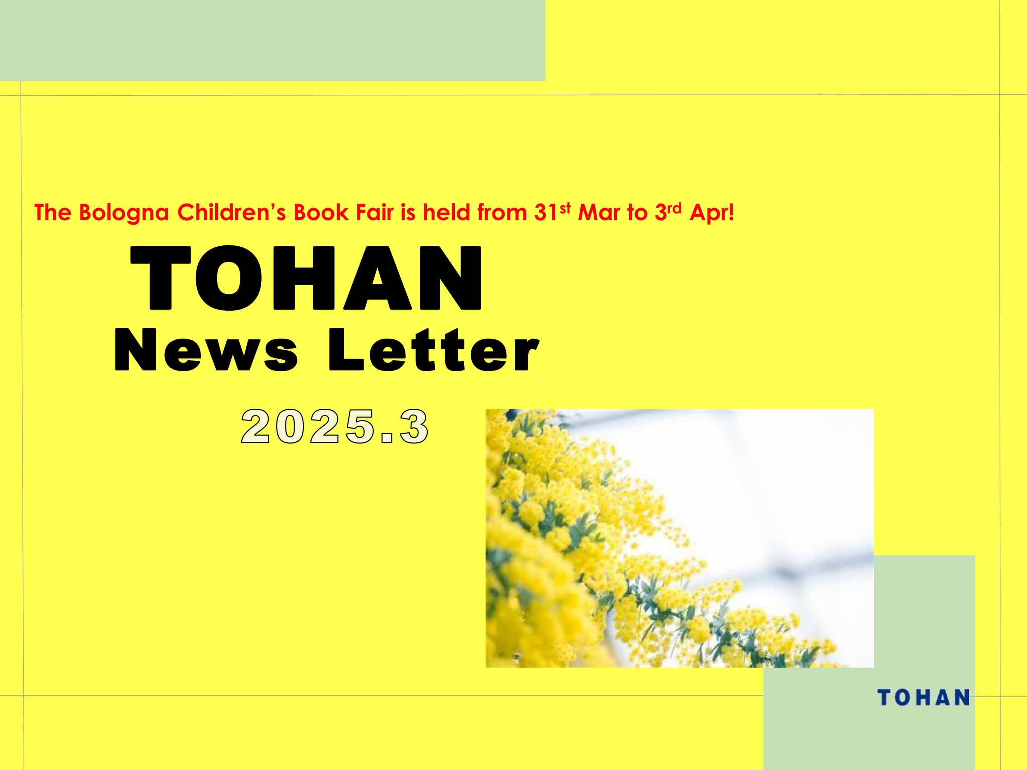 TOHAN News Letter Mar. 2025 by JapanBookBank - Issuu