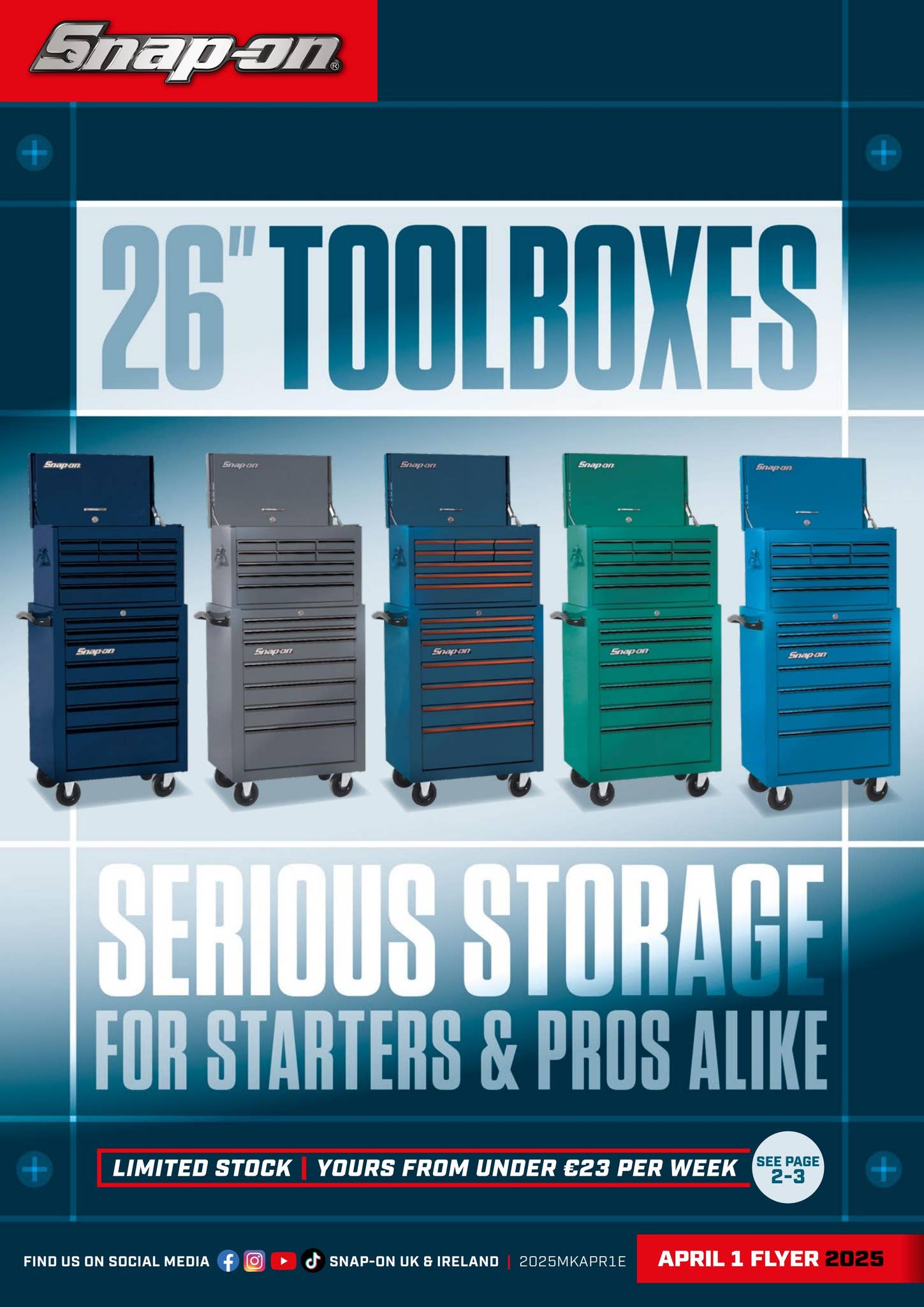 Snap-on Tools April 1 Flyer (EU) 2025 by Snap-on Tools UK/IE - Issuu