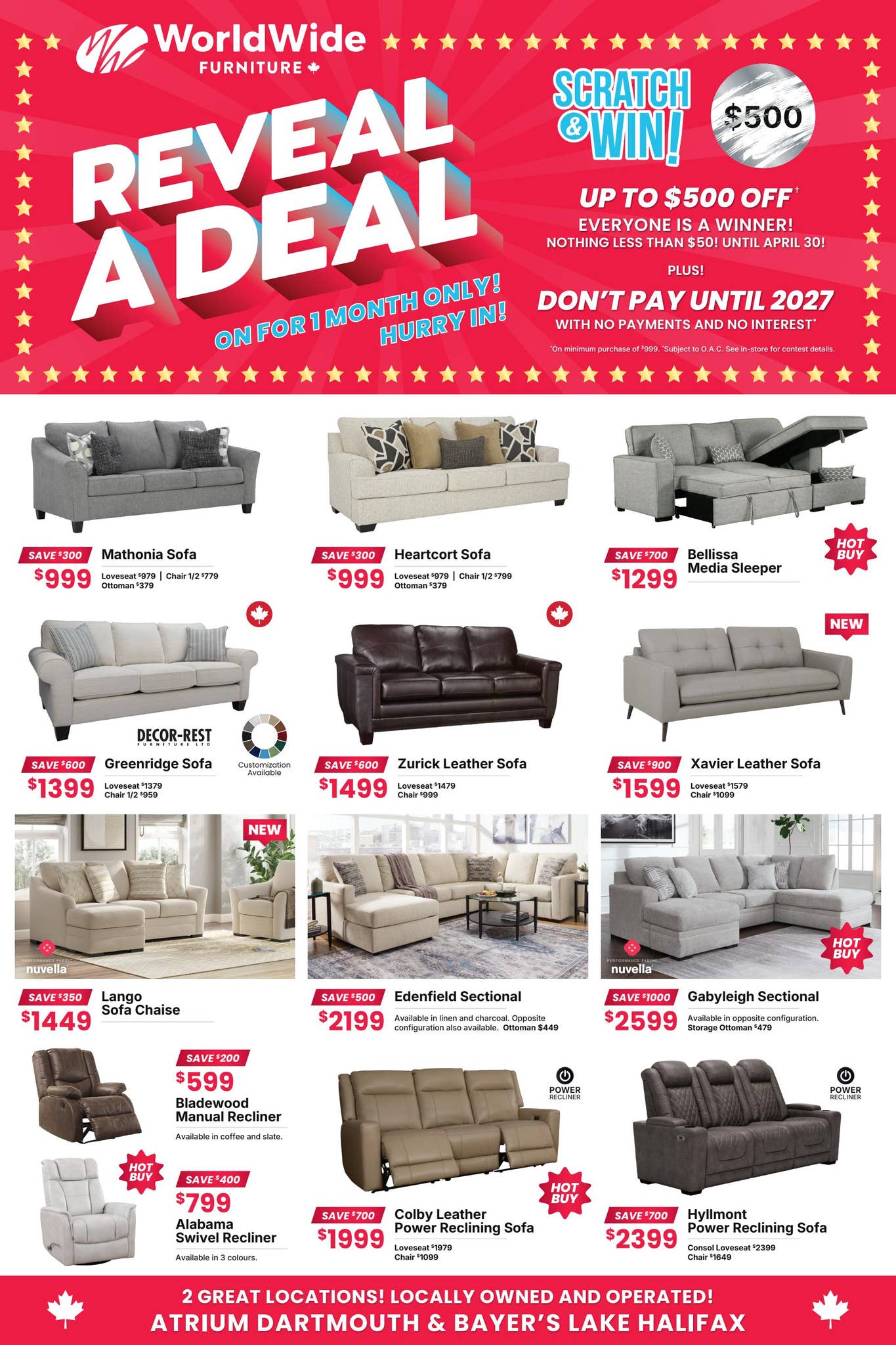 WW Reveal A Deal Flyer by Atrium Shopping Centre - Issuu