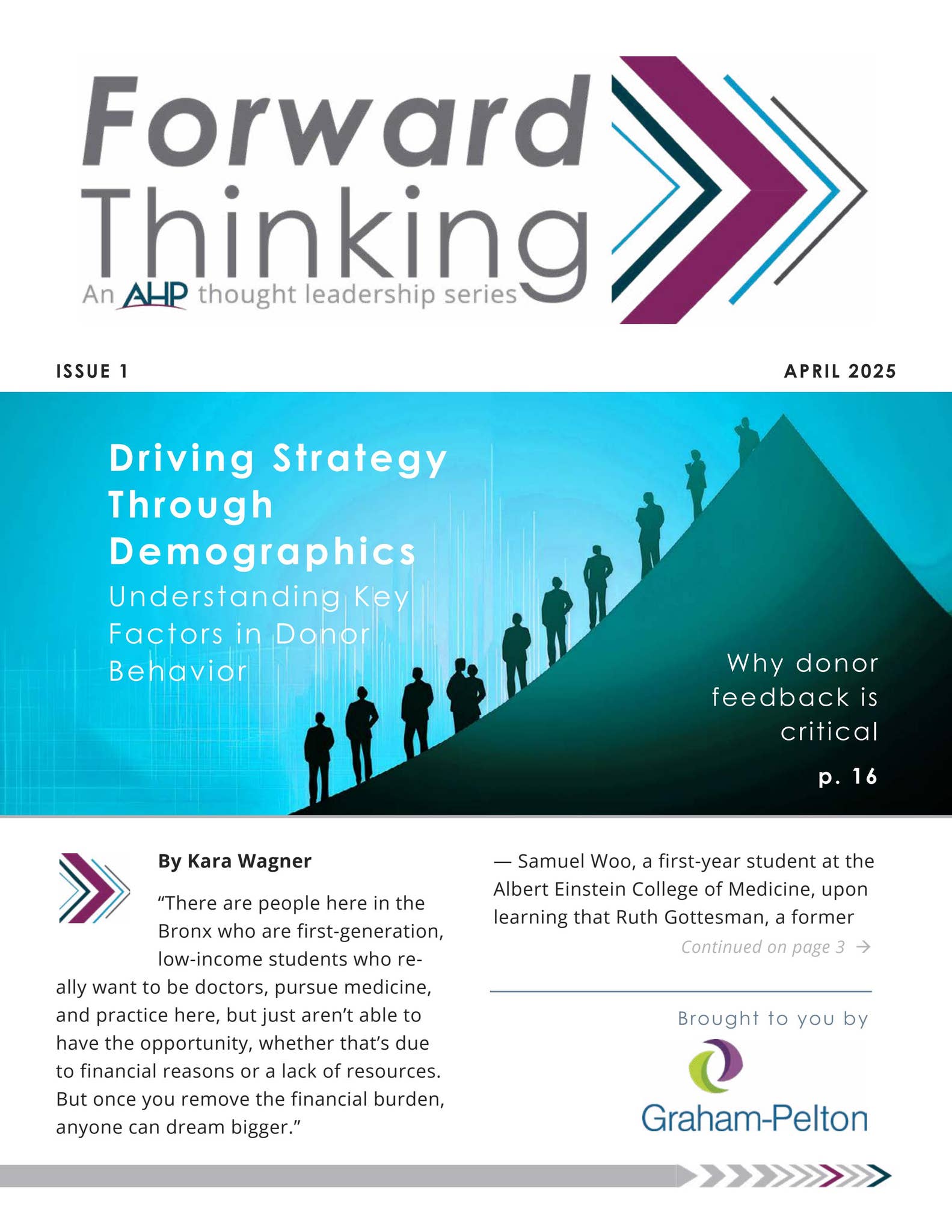 Forward Thinking Issue 1 April 2025 by ahpintl - Issuu